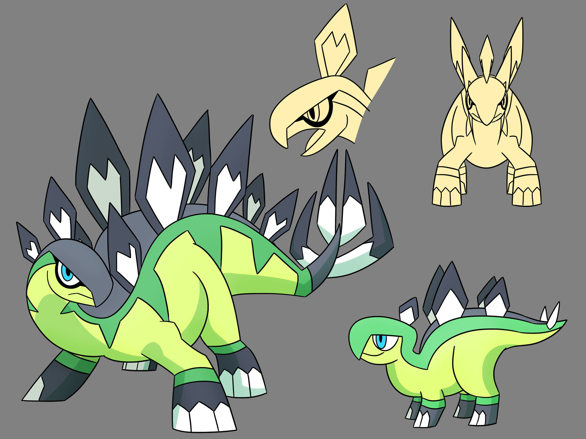 ArtStation - Dinosaur RPG Stegosaurus