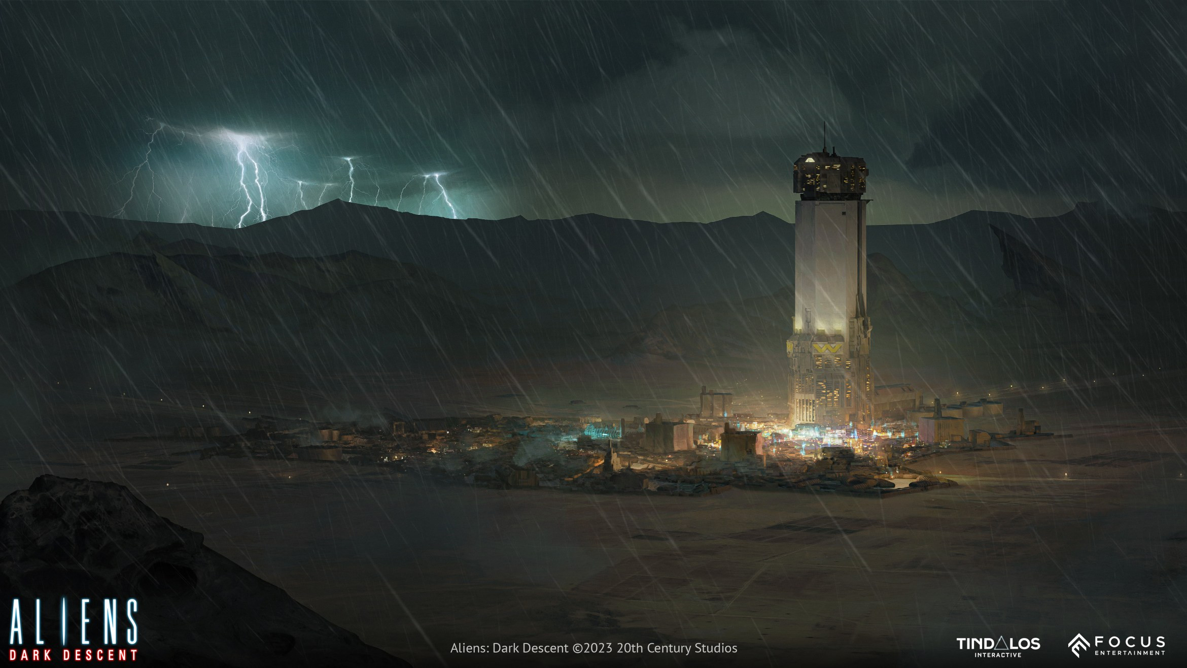 Sergey Kritskiy - Aliens: Dark Descent. Pharos Spire concepts