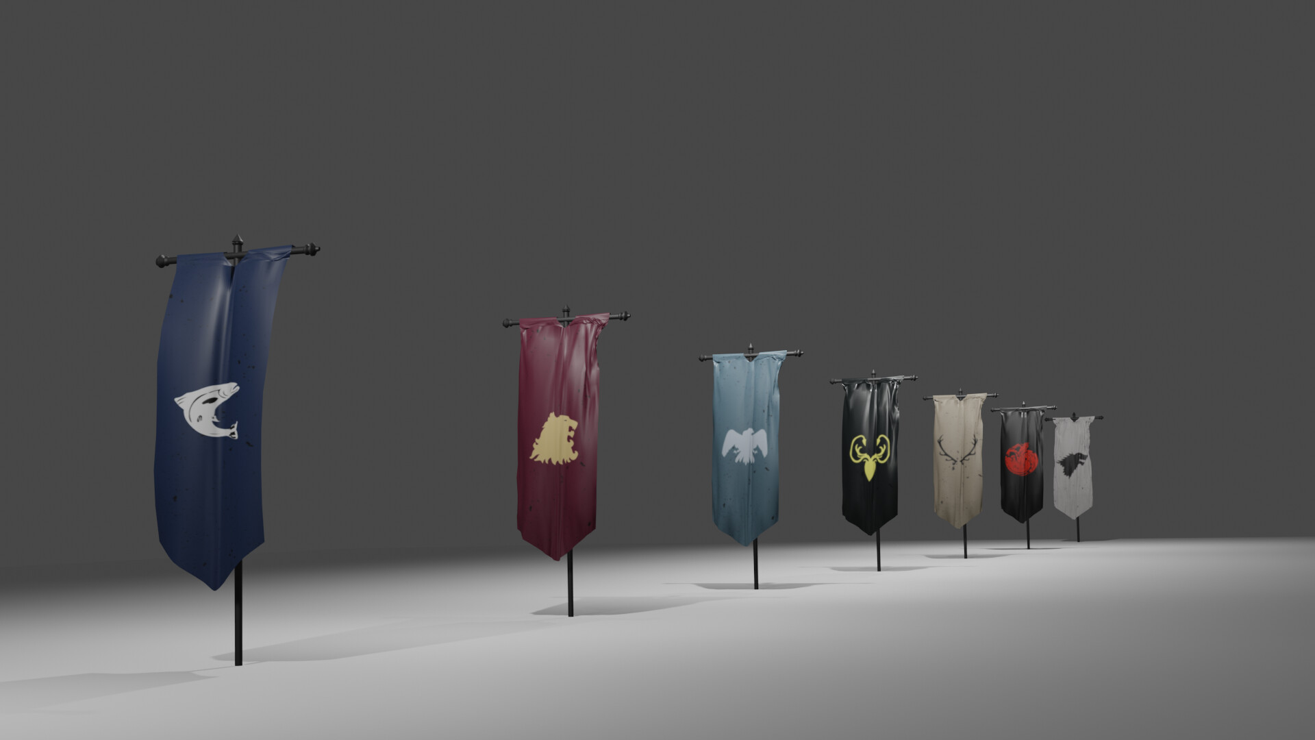 ArtStation - game of thrones flag