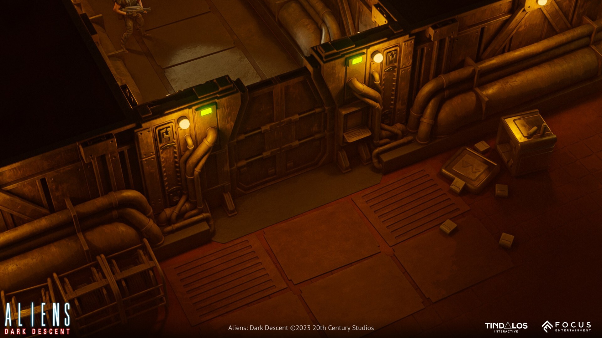 Sergey Kritskiy - Aliens: Dark Descent. Colony levels concepts