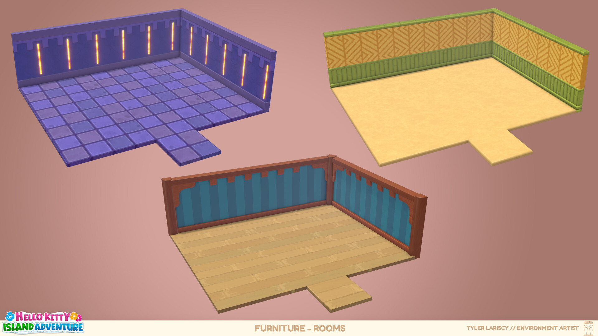 Tyler Lariscy - Hello Kitty Island Adventure - Furniture
