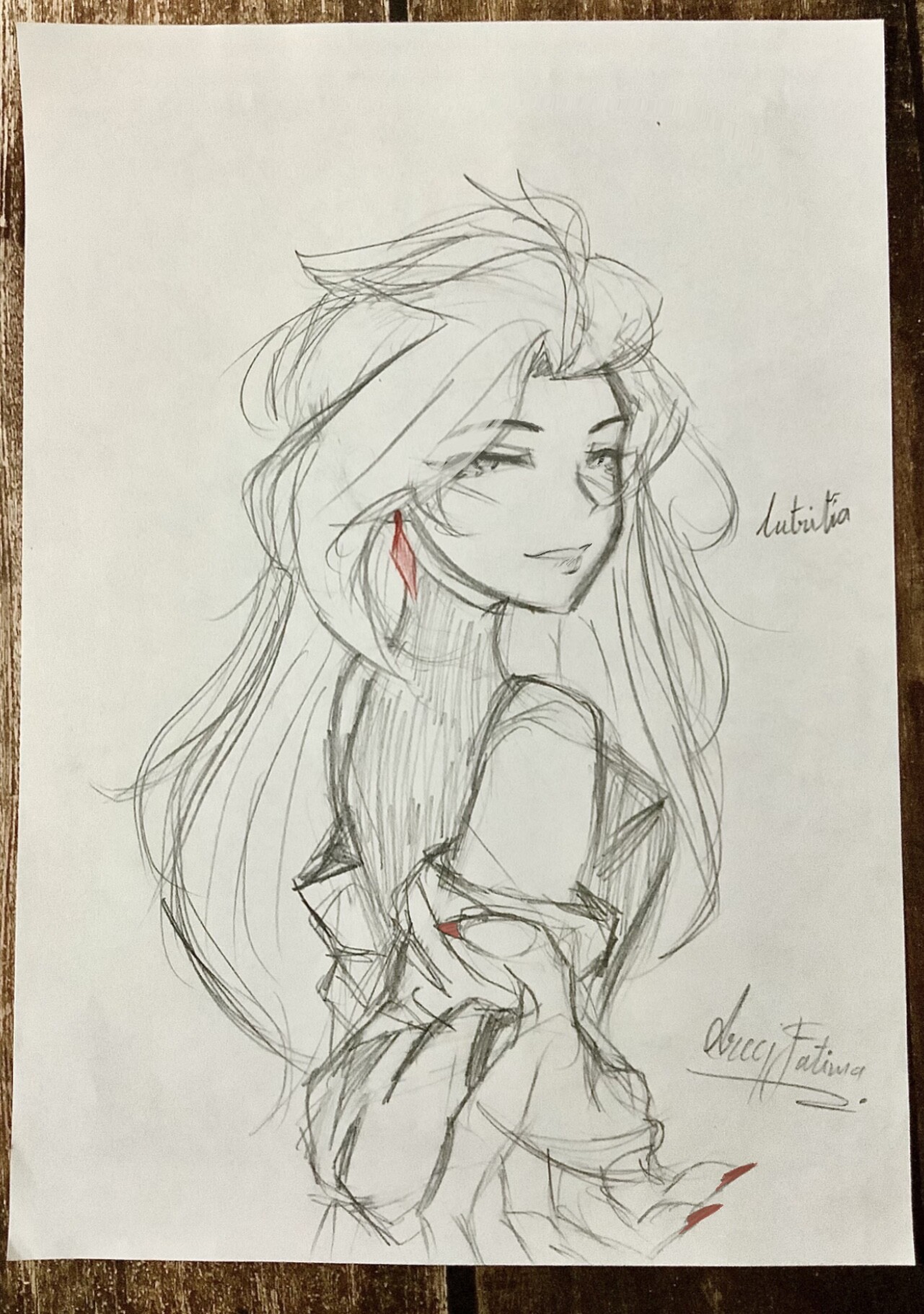 ArtStation - OC pose sketch