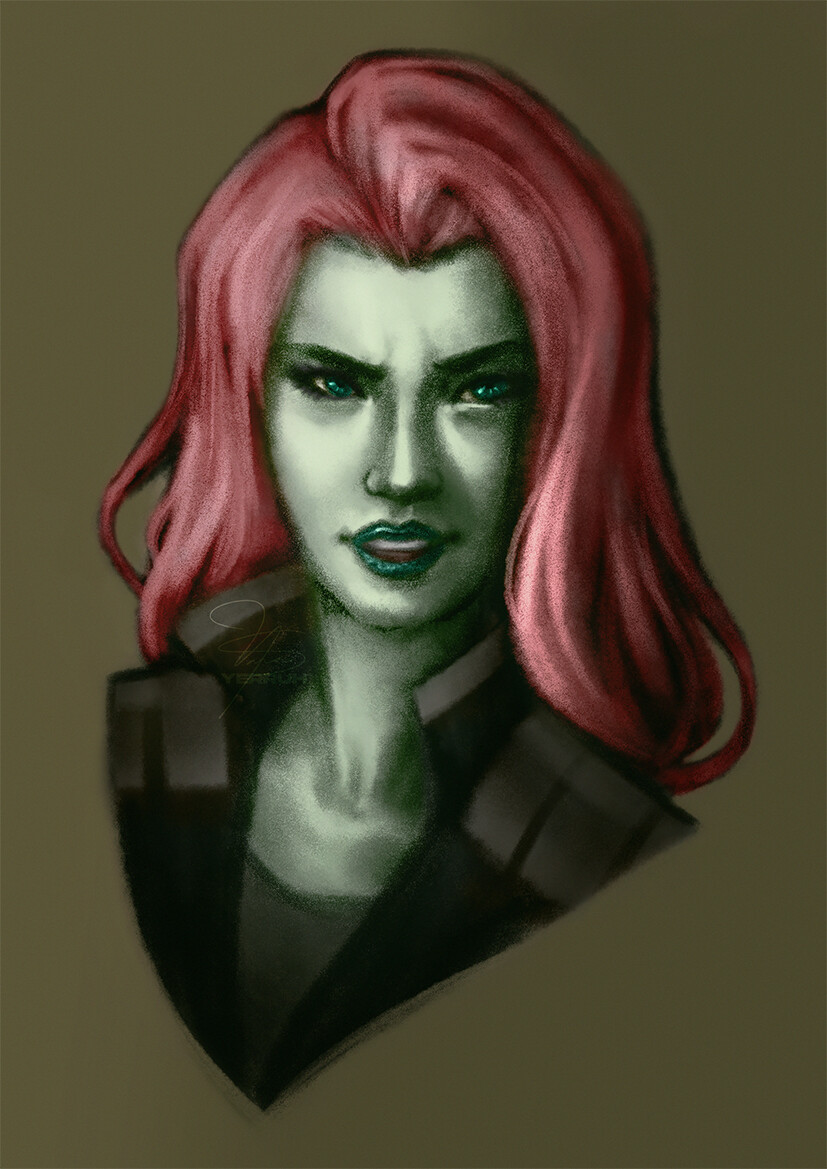 ArtStation - Poison Ivy from Harley Quinn TV Series