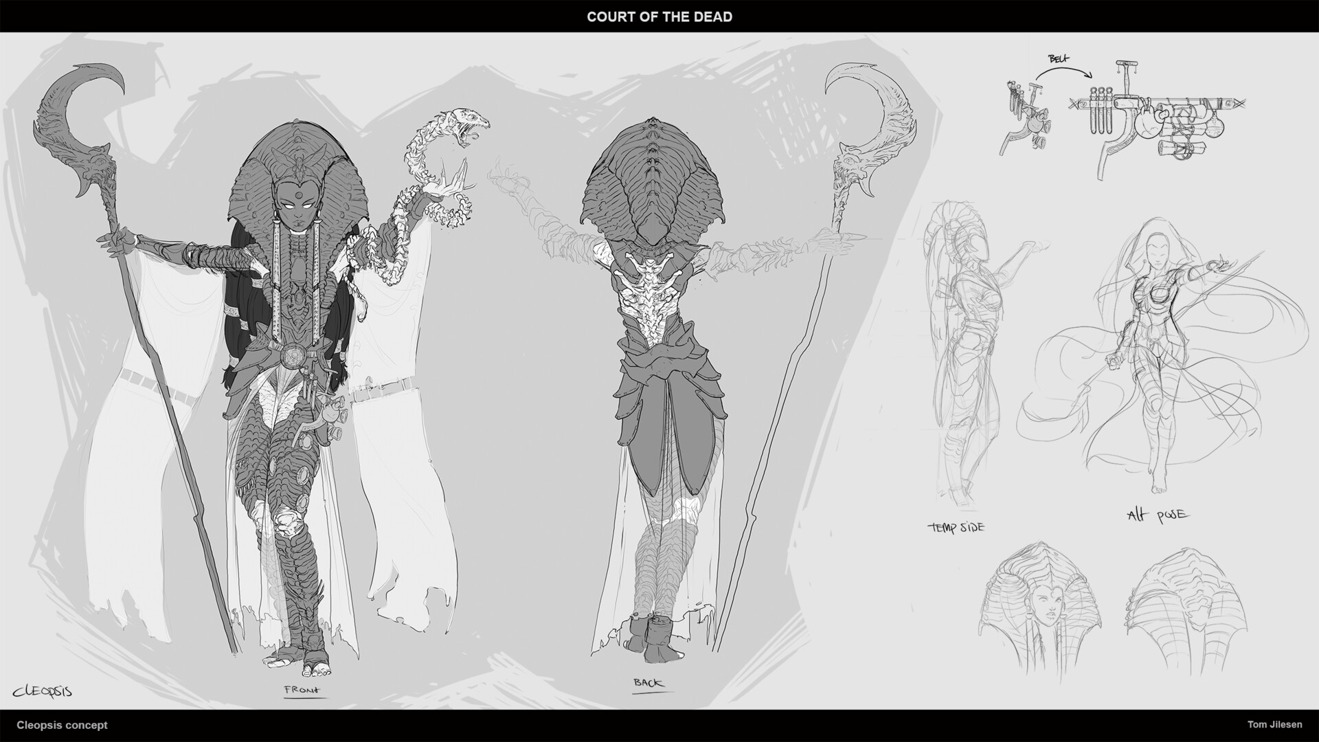 ArtStation - 𝐂𝐥𝐞𝐨𝐩𝐬𝐢𝐬, 𝐄𝐚𝐭𝐞𝐫 𝐨𝐟 𝐭𝐡𝐞 𝐃𝐞𝐚𝐝⁣