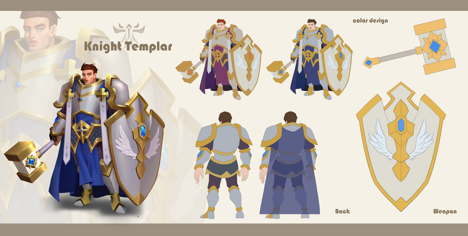 ArtStation - Simple character design exercises