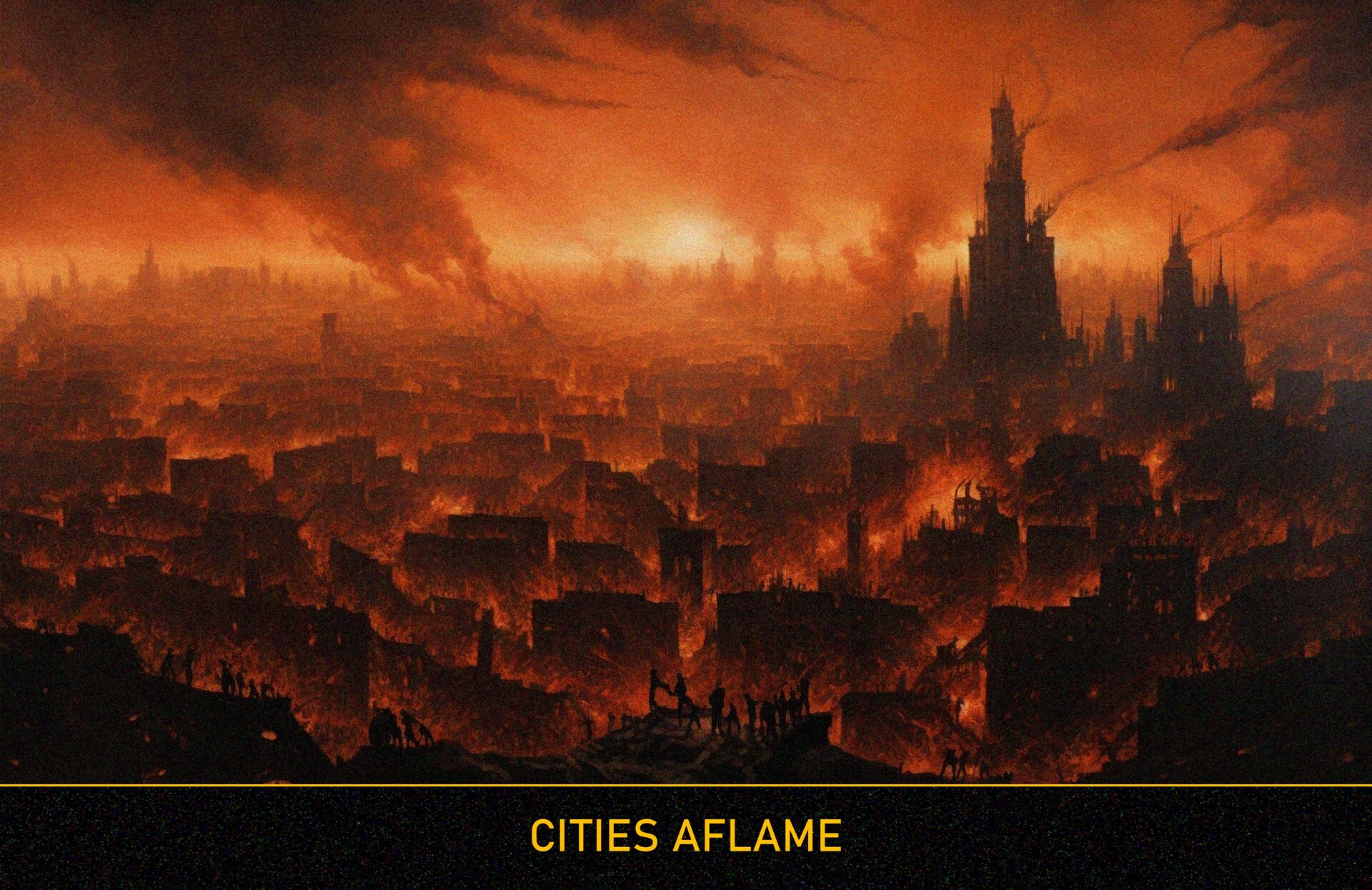 ArtStation - CITIES AFLAME