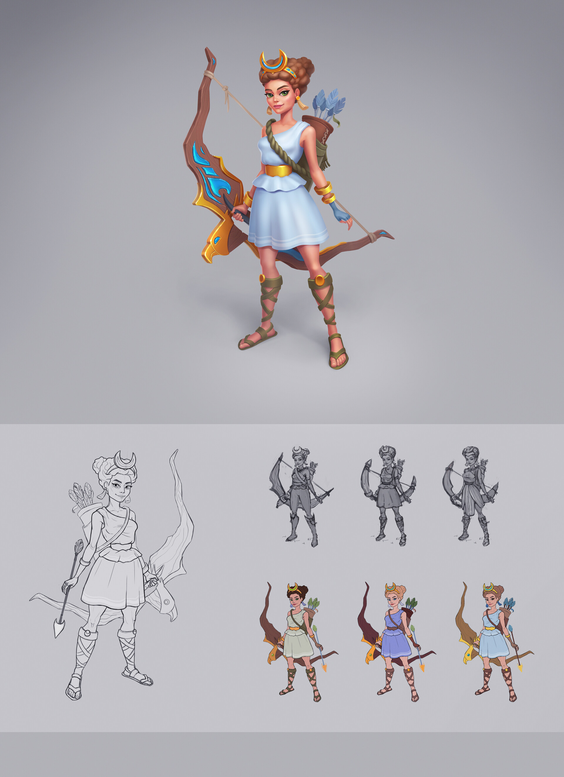 ArtStation - Artemis character