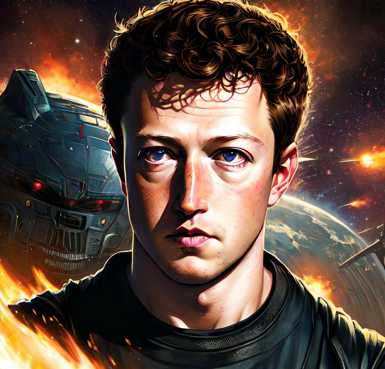 ArtStation - Mark Zuckerberg Ai Art