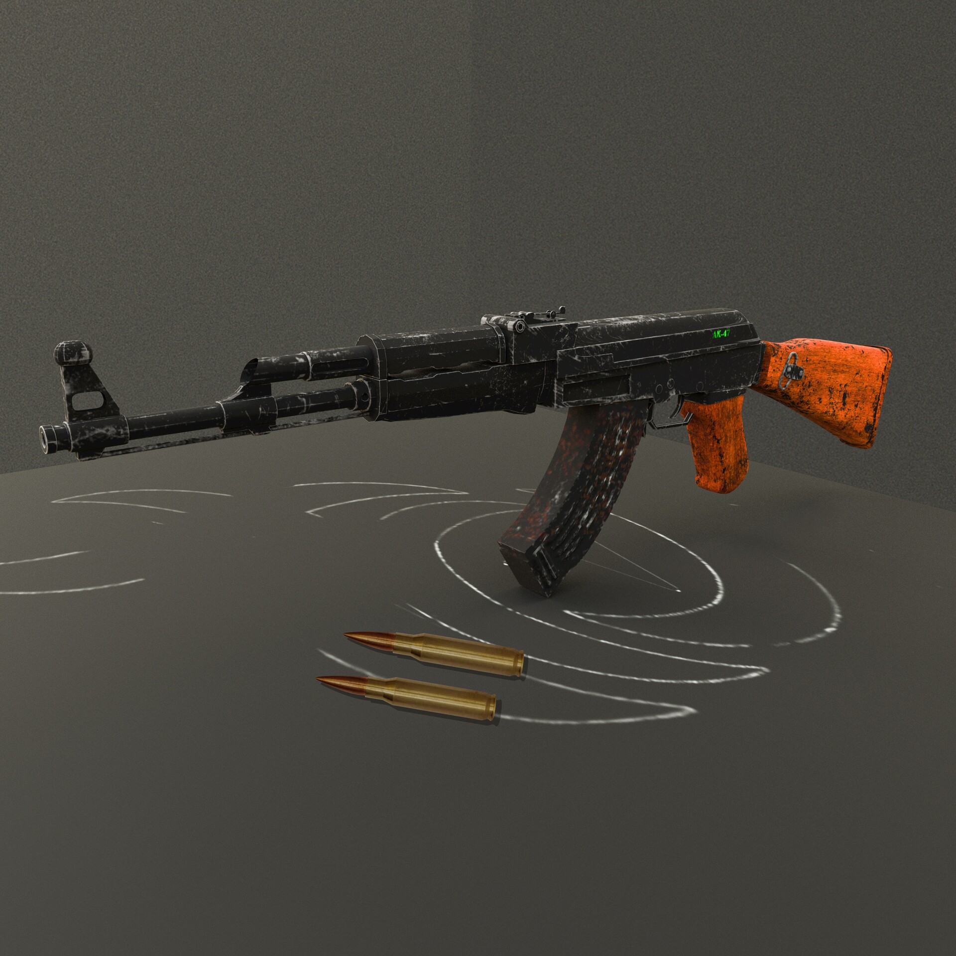 ArtStation - 3D GUN asset