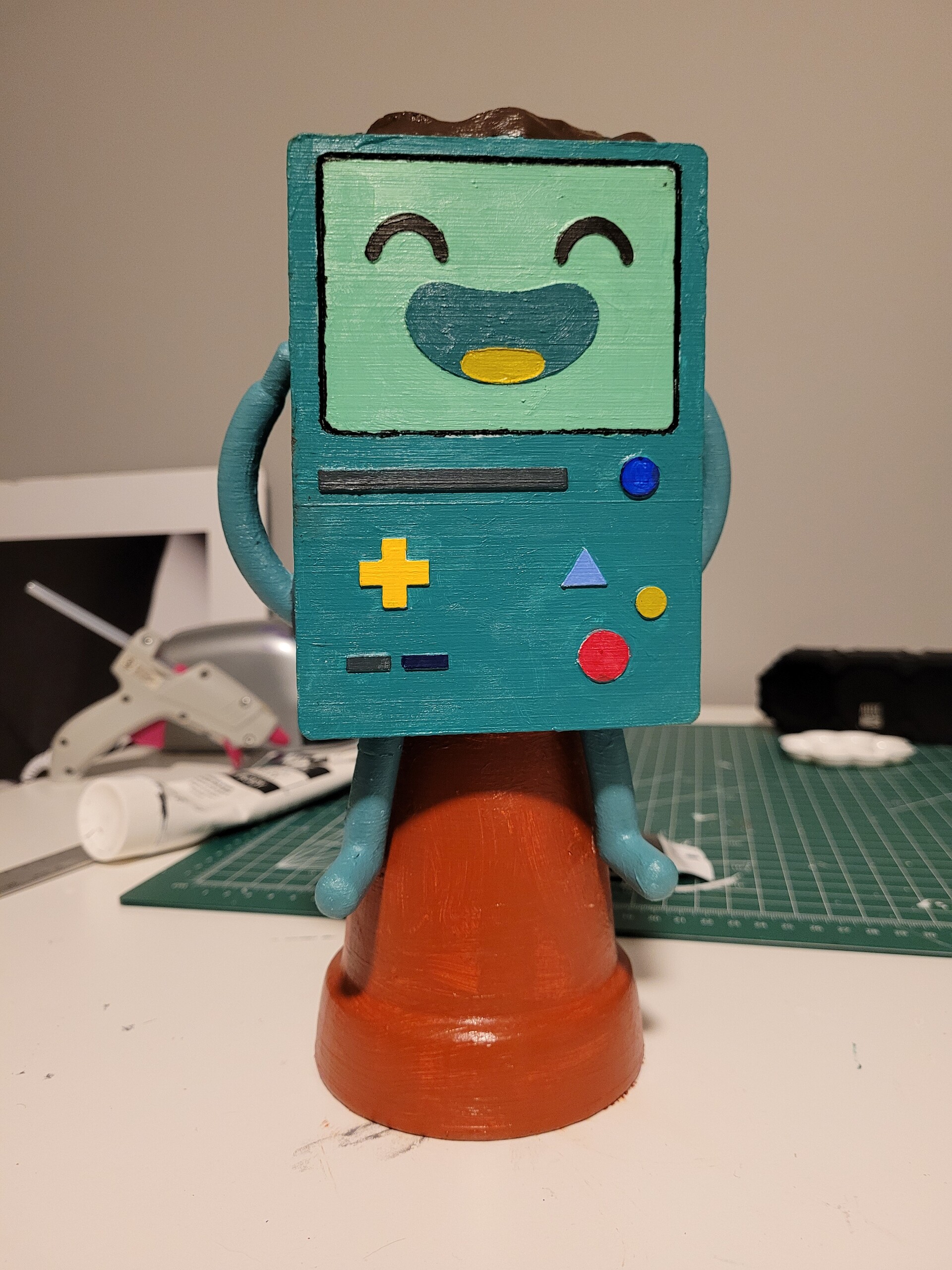 Logan Heister - 3D printed BMO Flower Pot