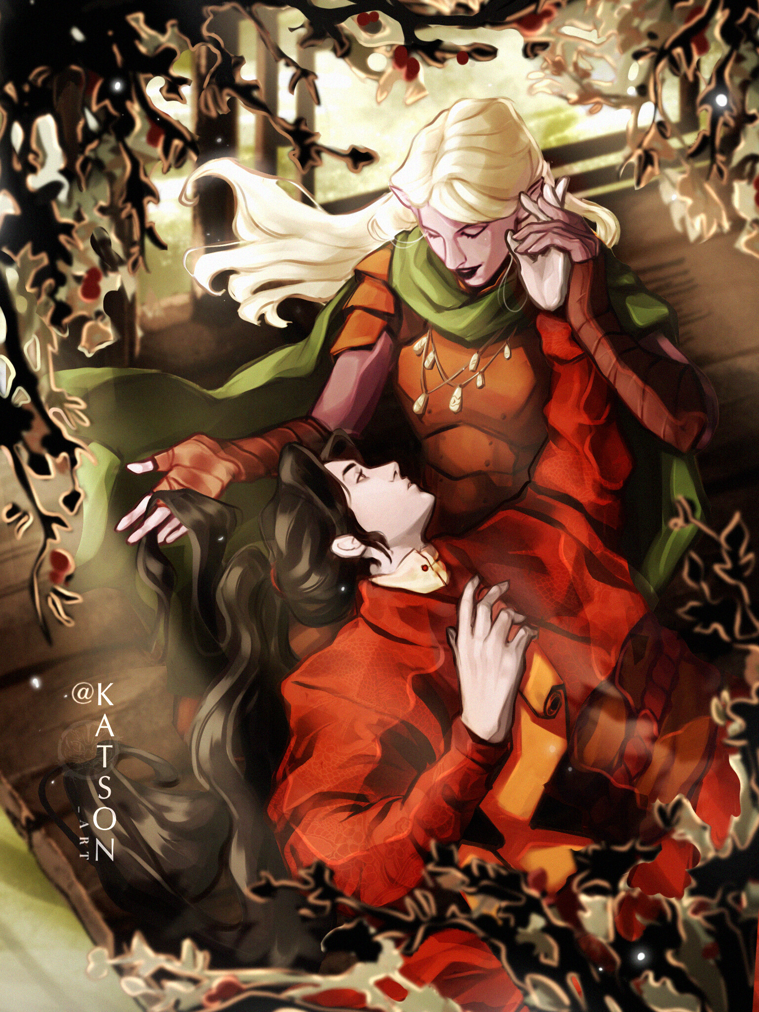 ArtStation - Dnd couple