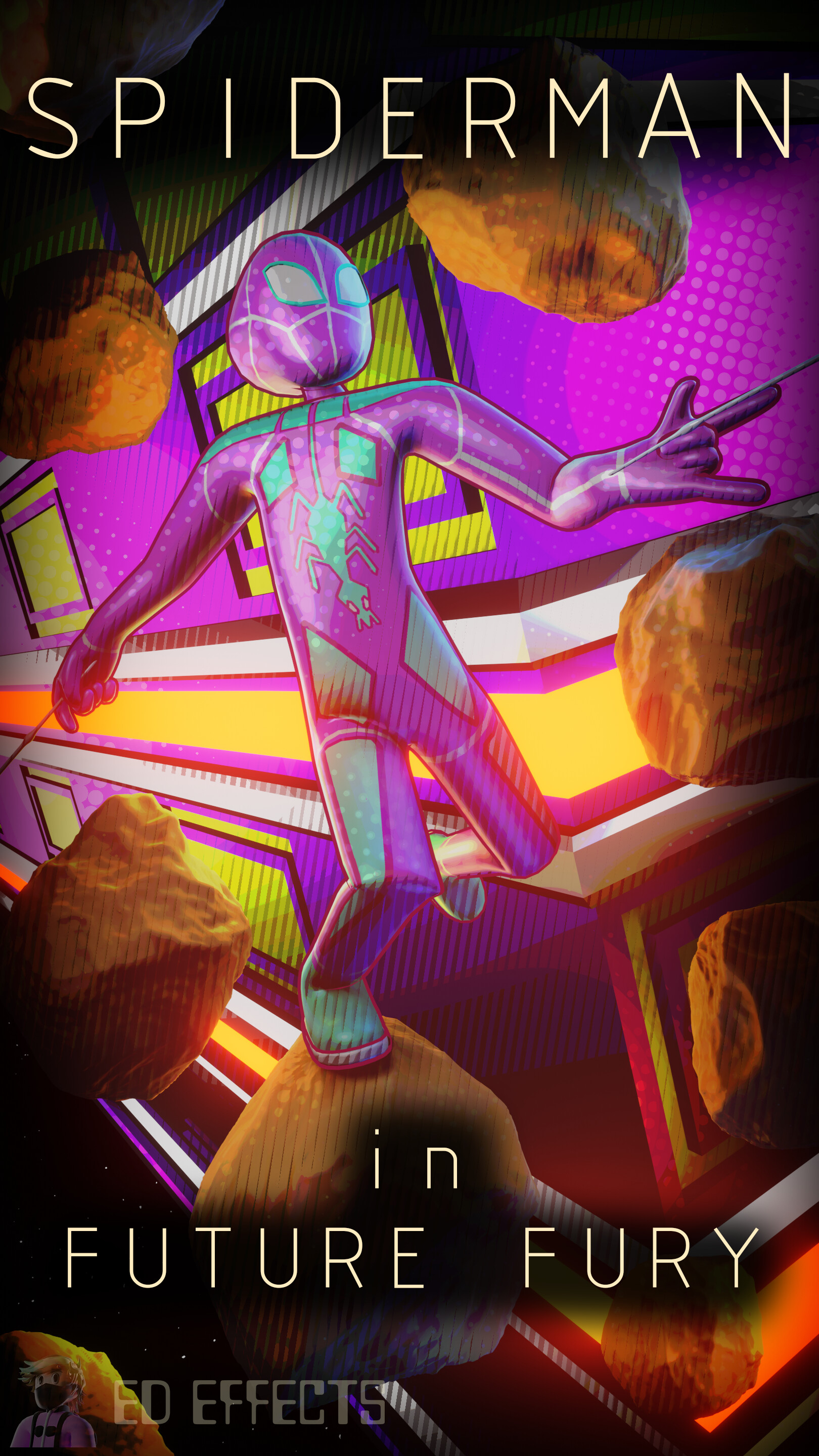 ArtStation - Spiderman Poster