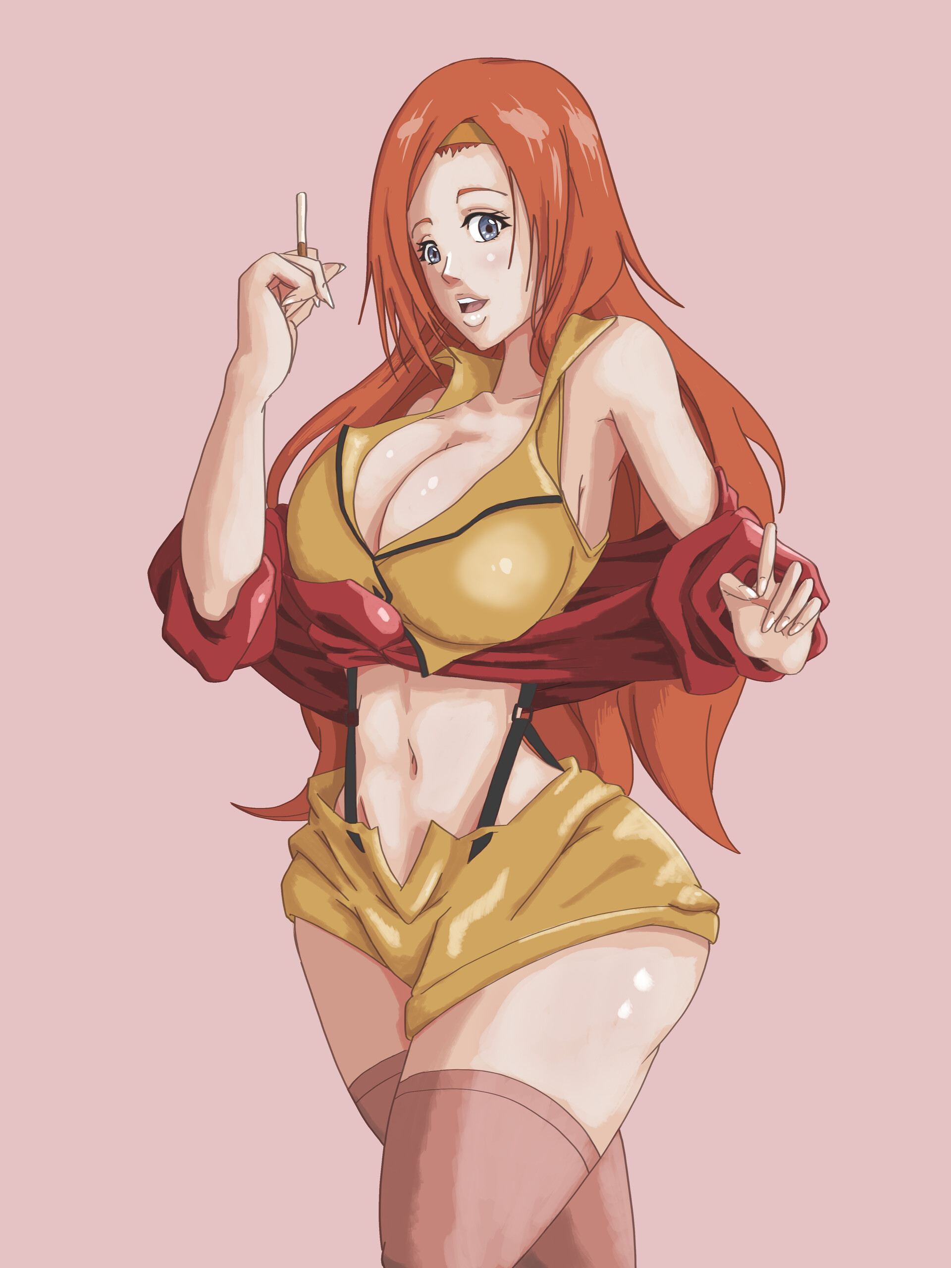 ArtStation - Orihime as Faye Valentine
