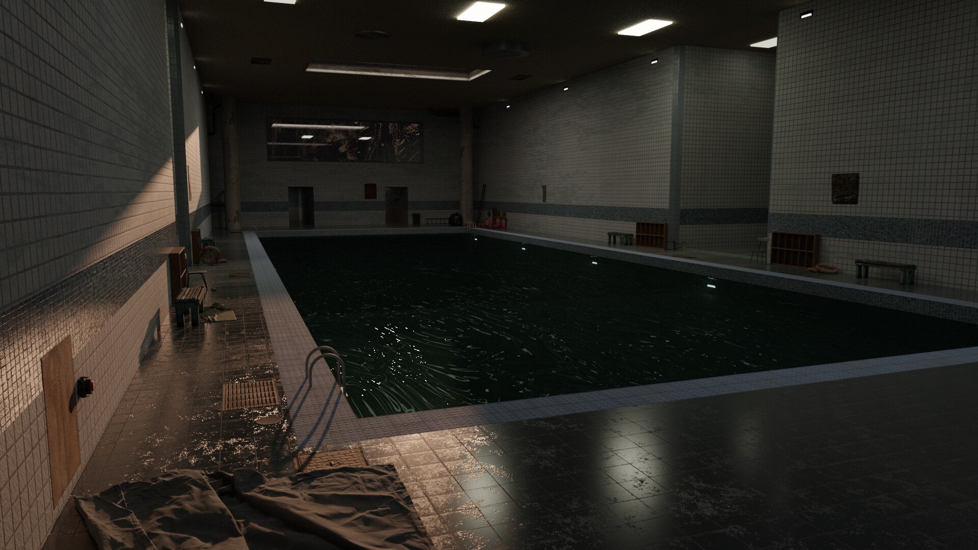 ArtStation - Indoor Pool