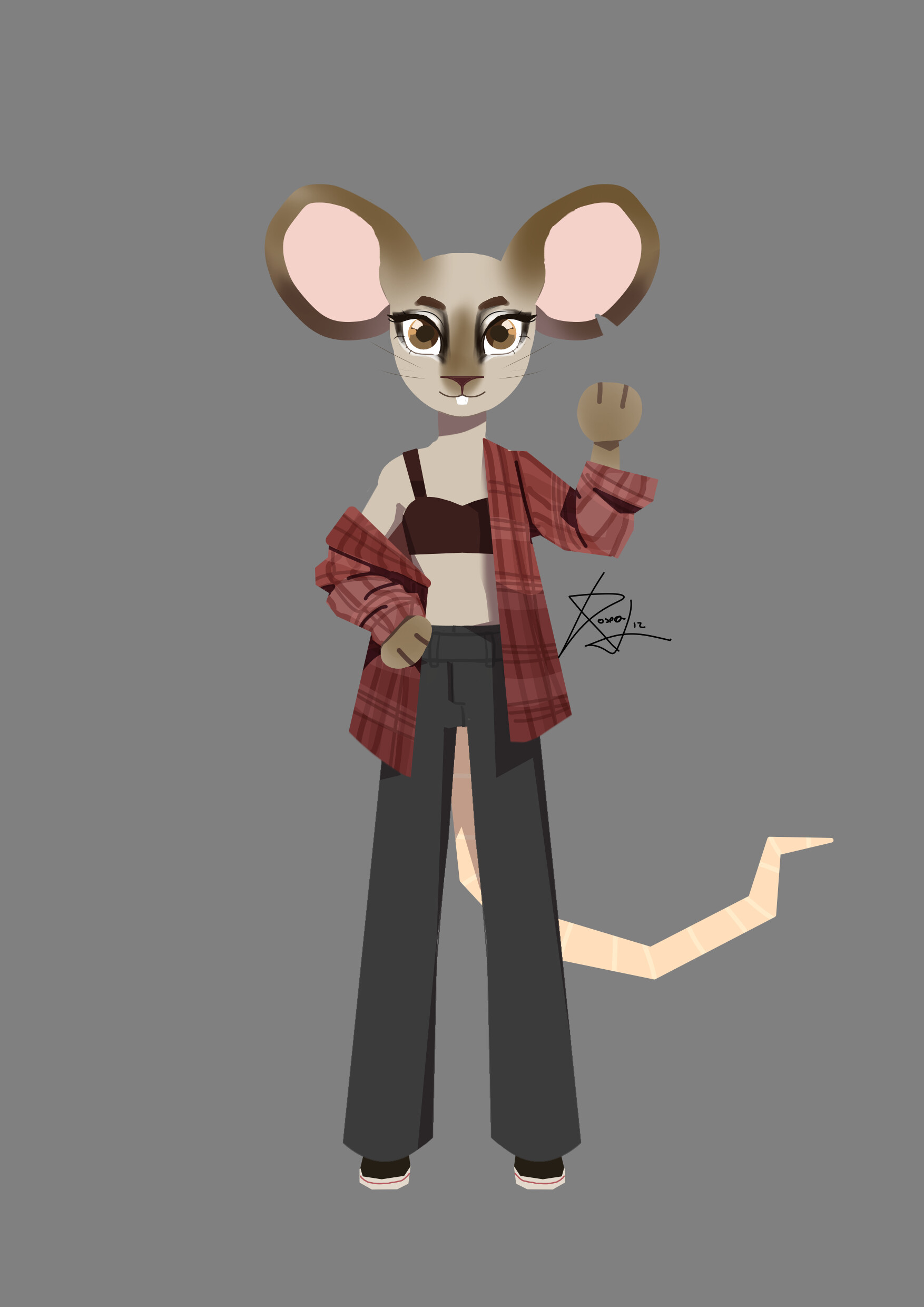 ArtStation - Rat Original Character
