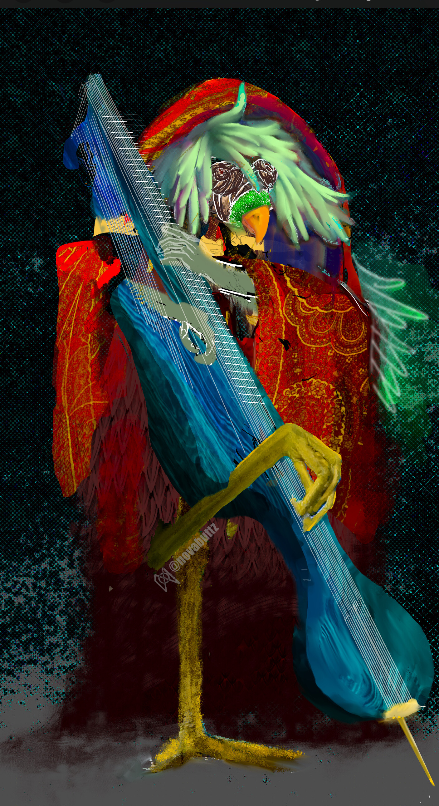 ArtStation - Brobdingnagian Bird Bard