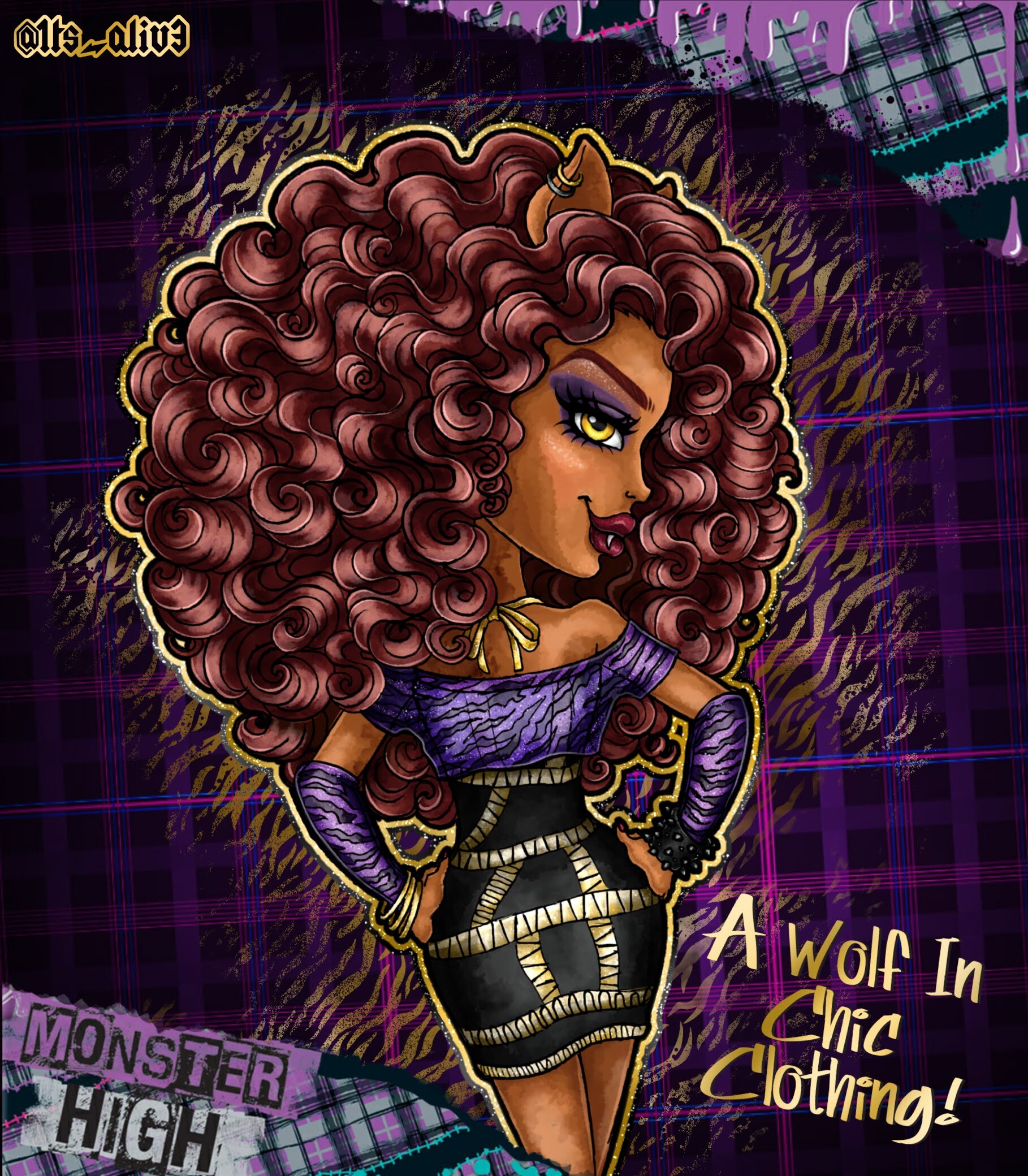 ArtStation - Clawdeen Wolf