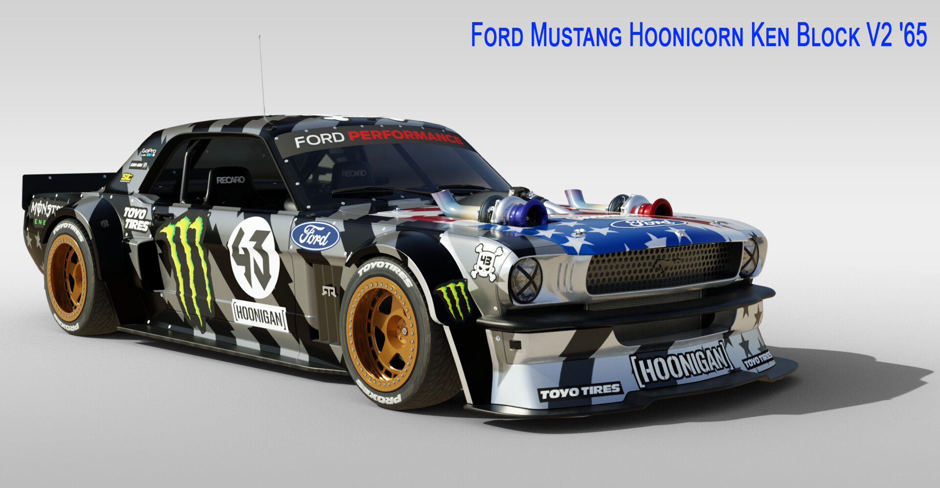ArtStation - 1965 Ford Mustang Hoonicorn V2