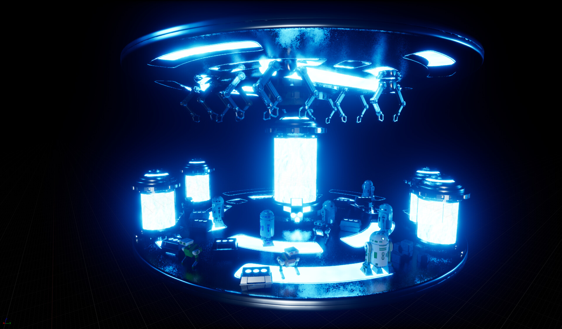 ArtStation - Cloning Facility Diorama