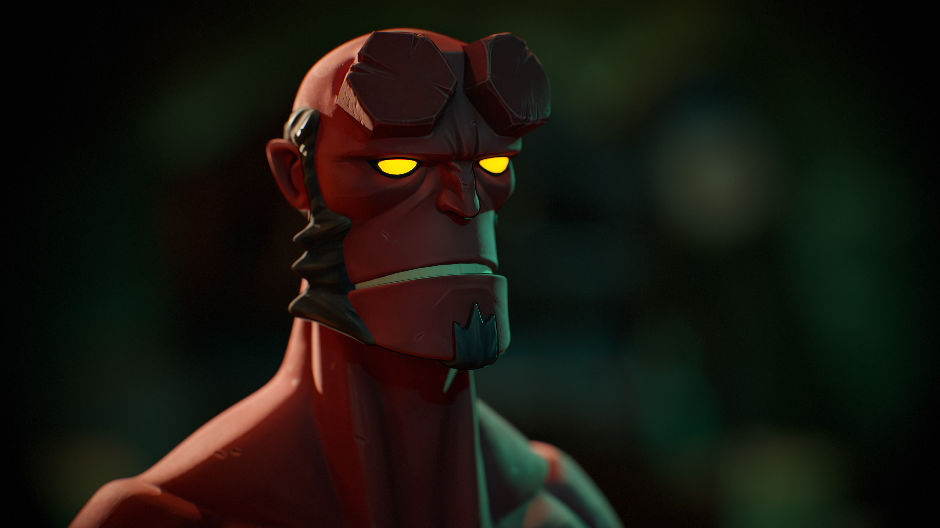 Ricardo Sánchez Moreira - Hellboy Stylized