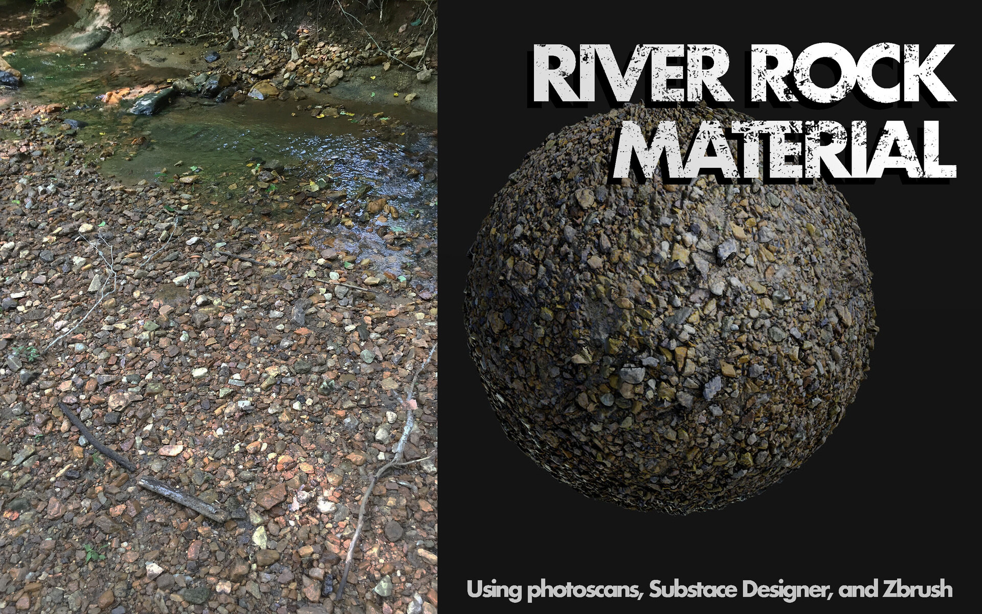 ArtStation - River Rocks Material