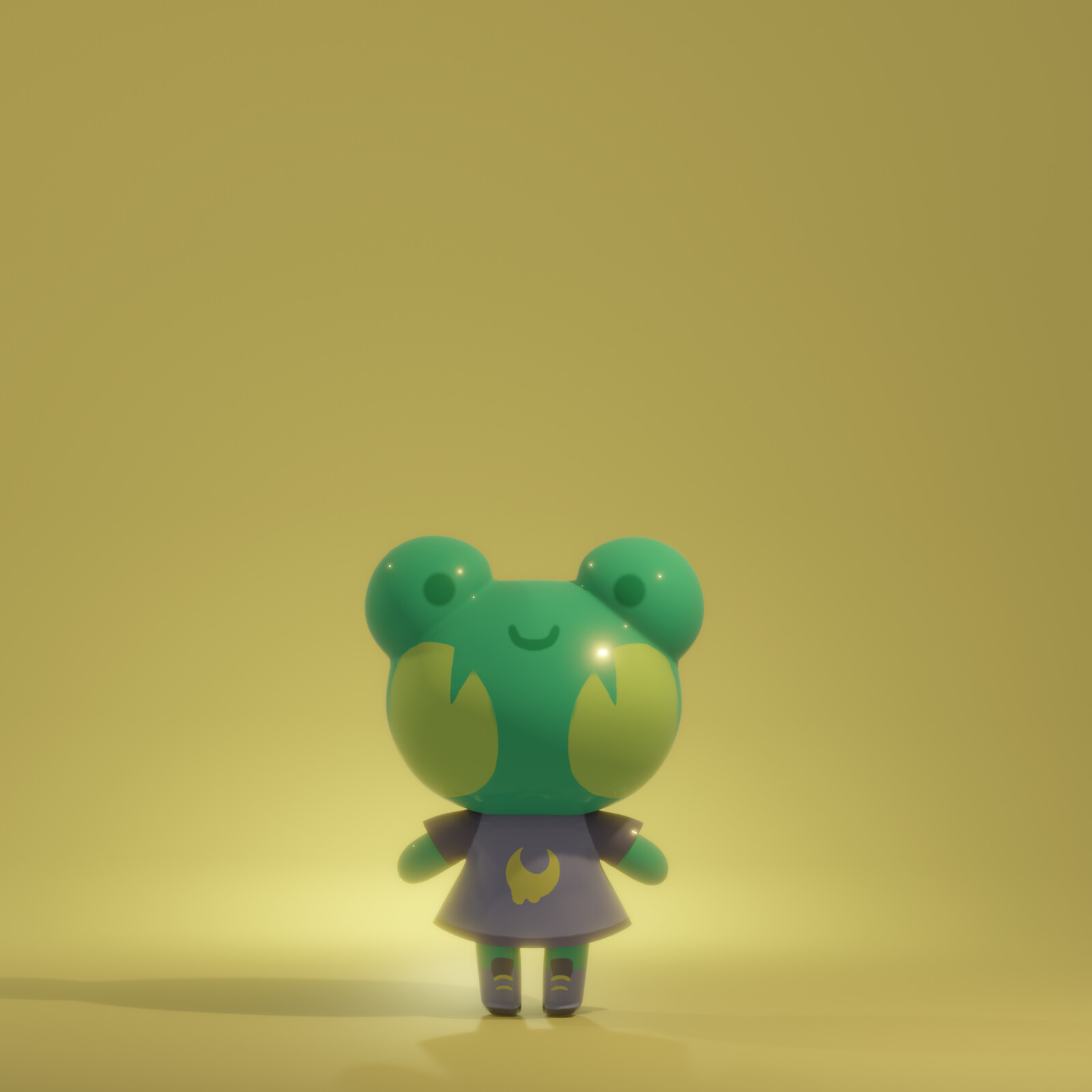 María Paula Moreno - Little froggy model