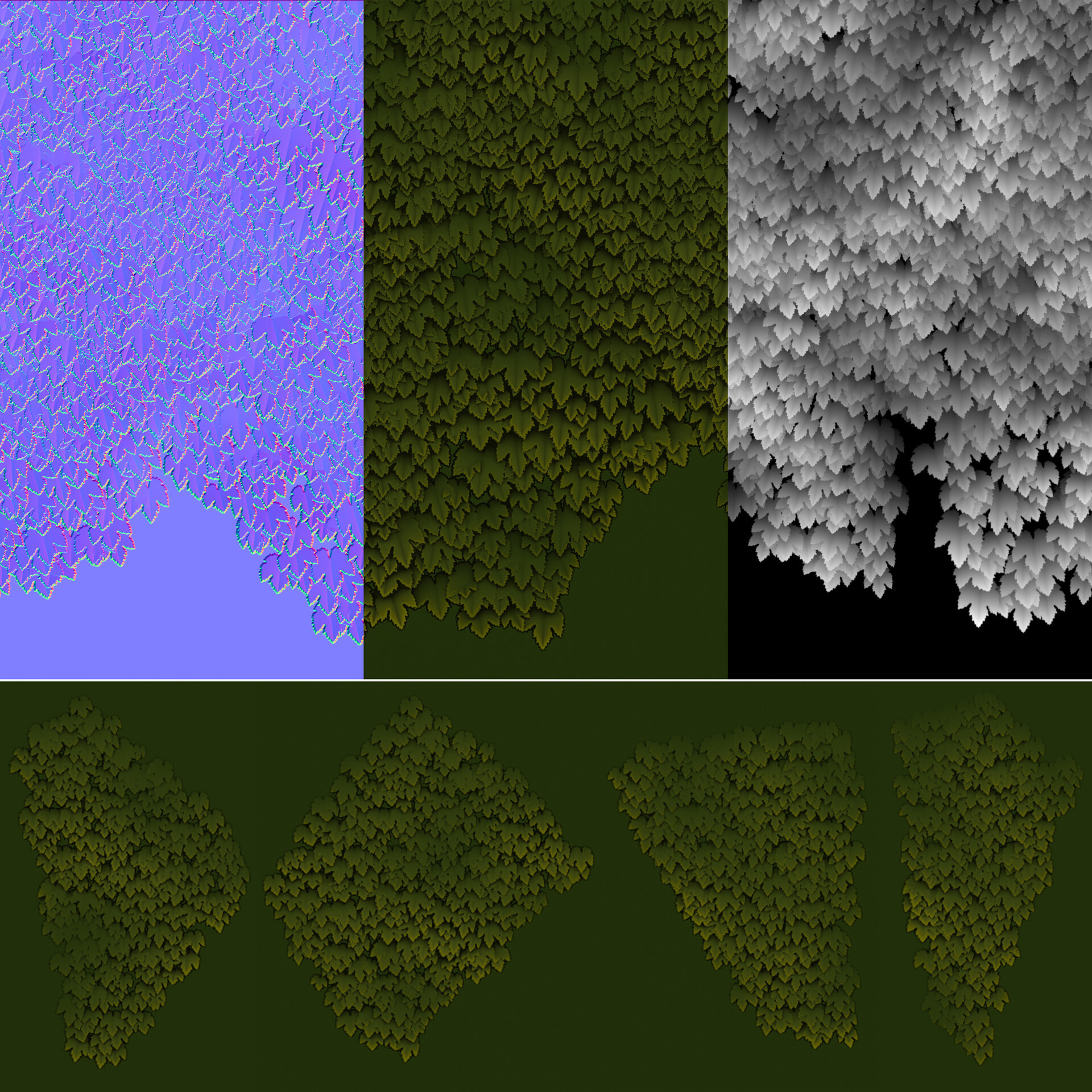 Leevï GALITA - Substance Designer practice - Vegetation