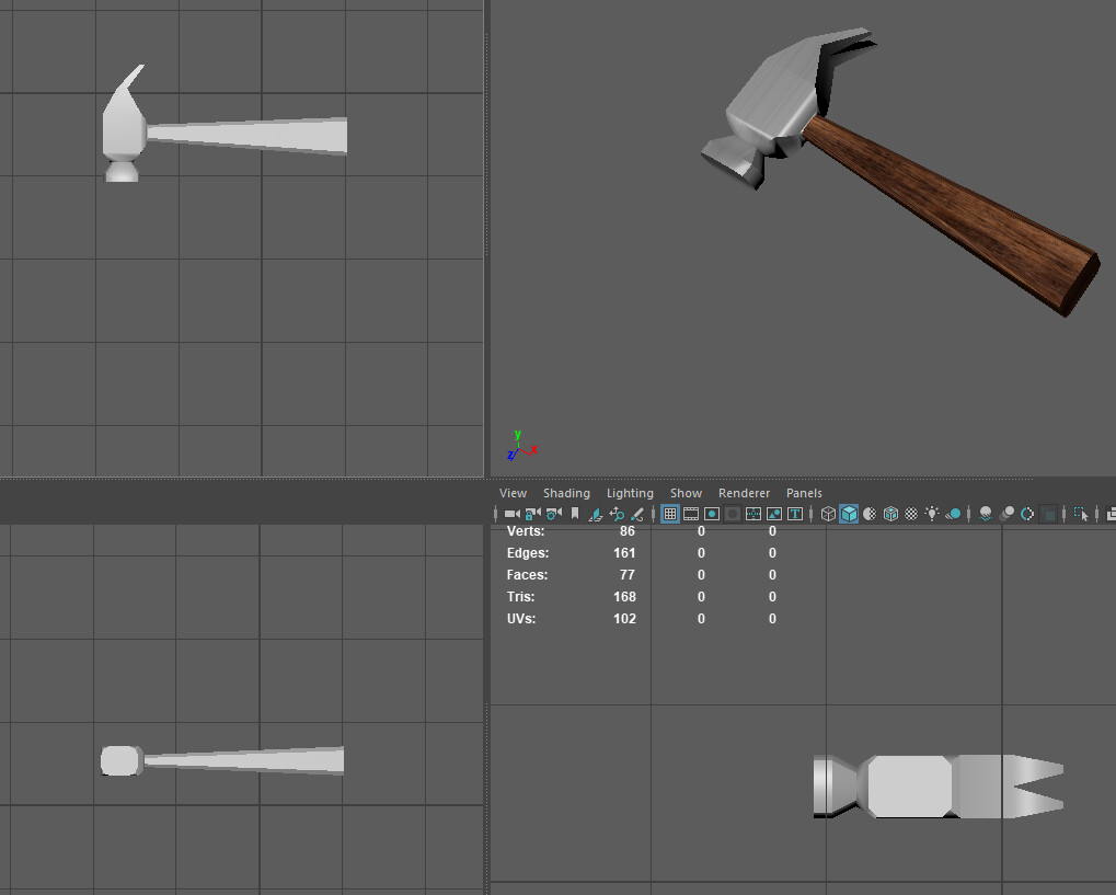 ArtStation - Low Poly Hammer (Feb-2020)
