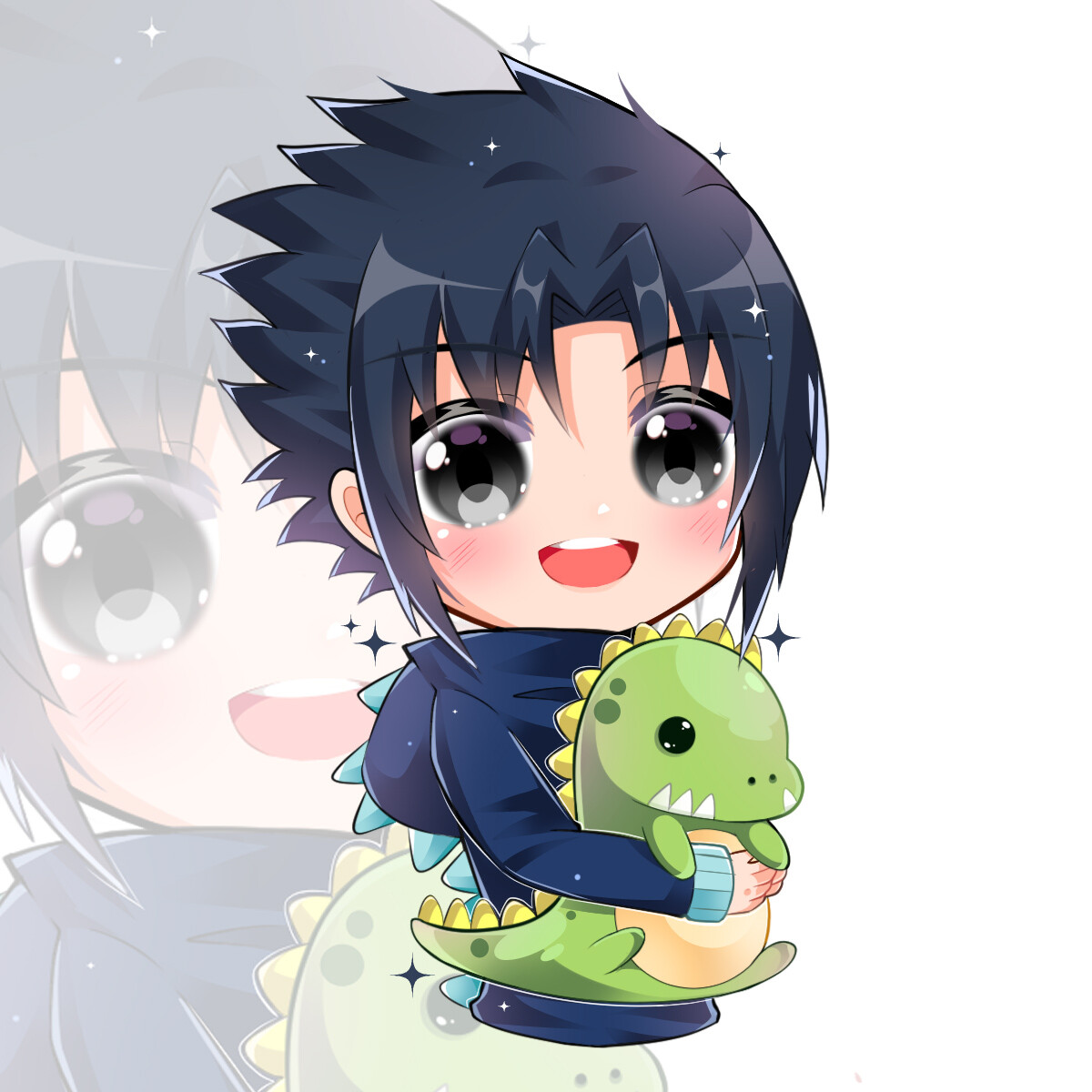 chibi sasuke face