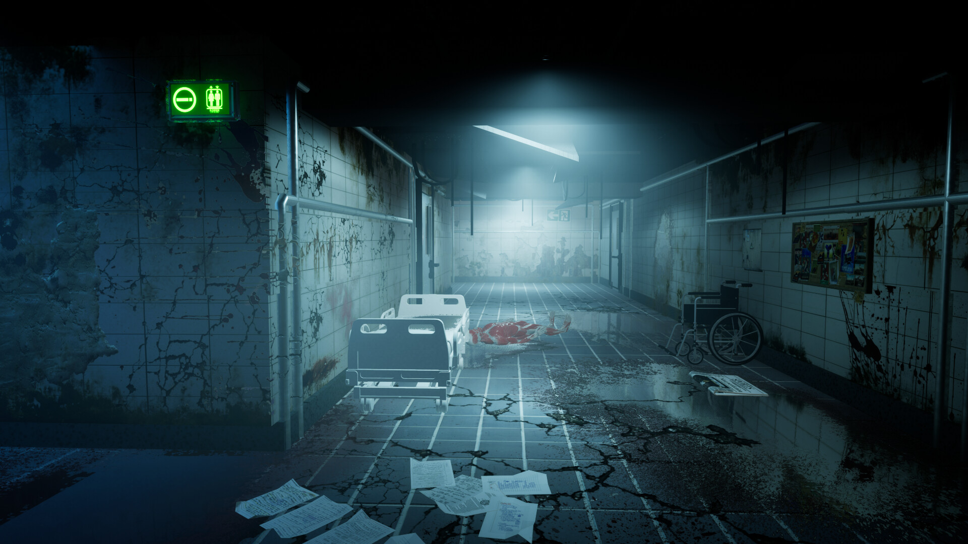 ArtStation - dark hospital