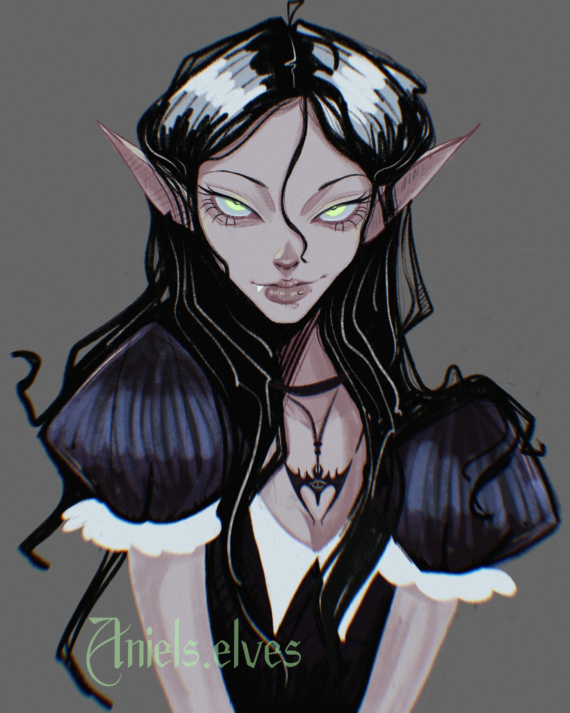 ArtStation - vampire Dark elf