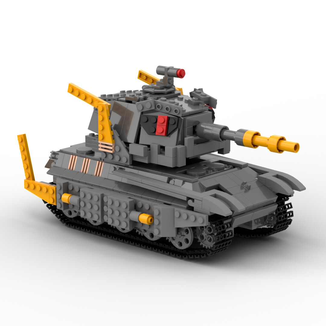 ArtStation - Morok, Lego tank