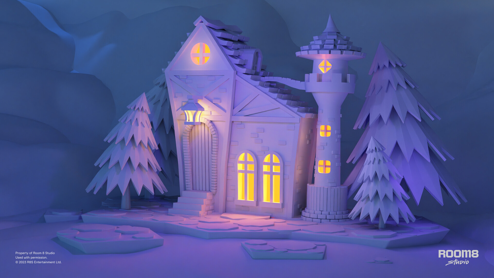 . ra-heal . - Stylized House