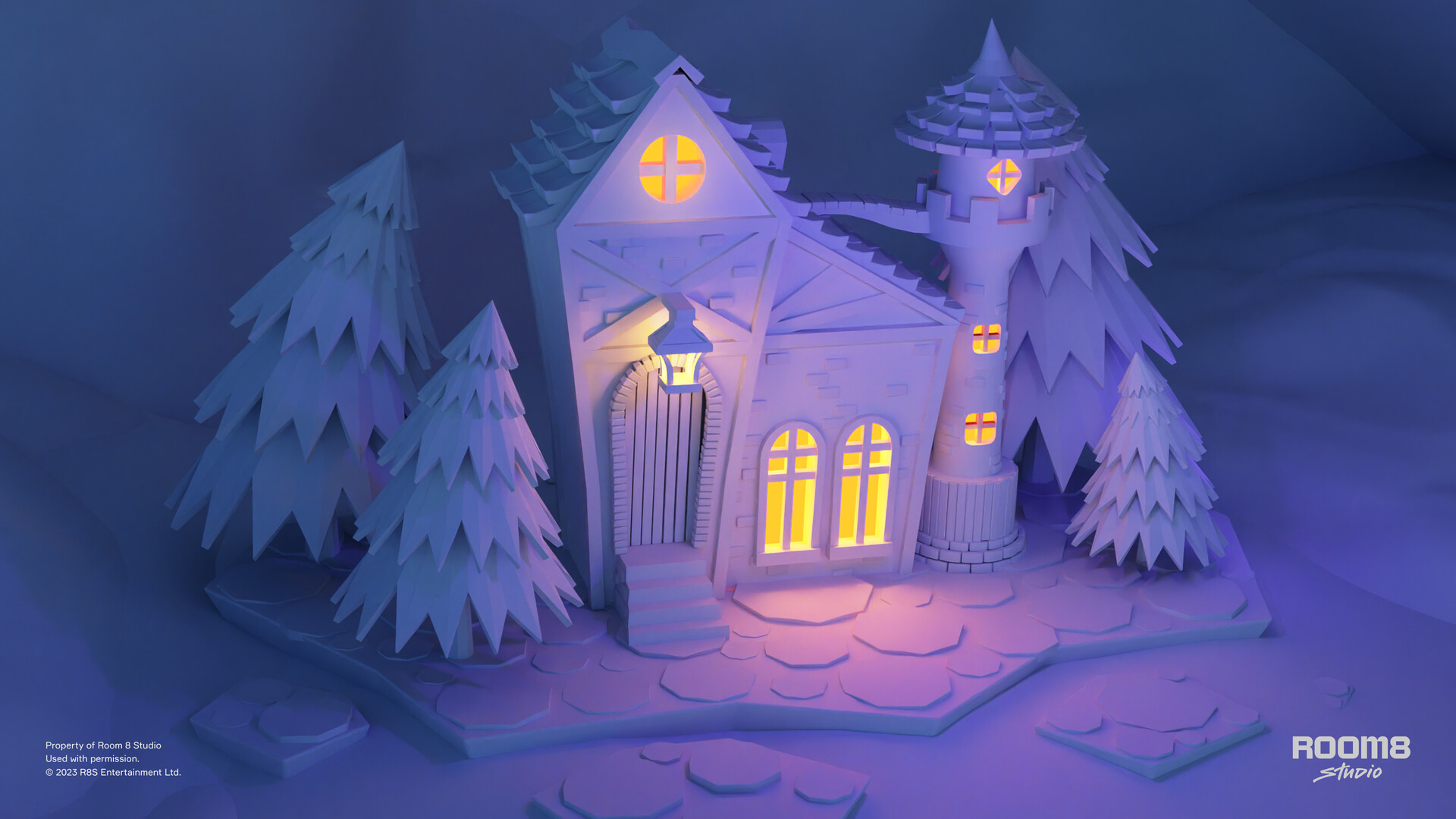 . ra-heal . - Stylized House