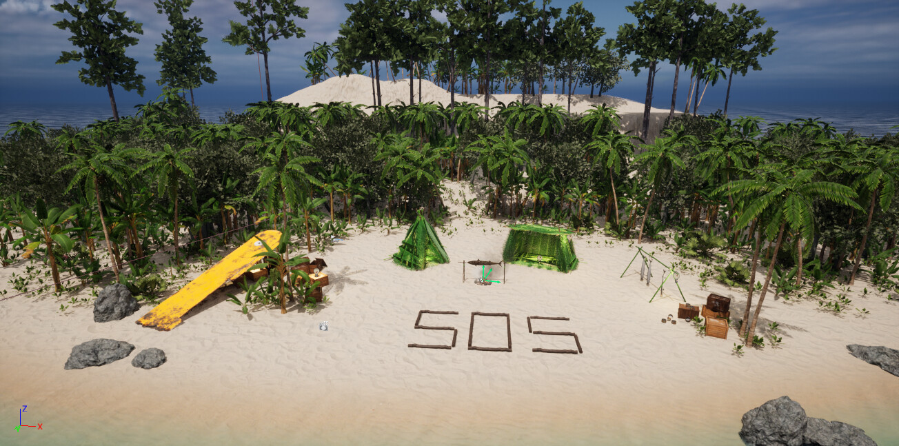 ArtStation - Standard on an Island ( Cast Away 2) concept design