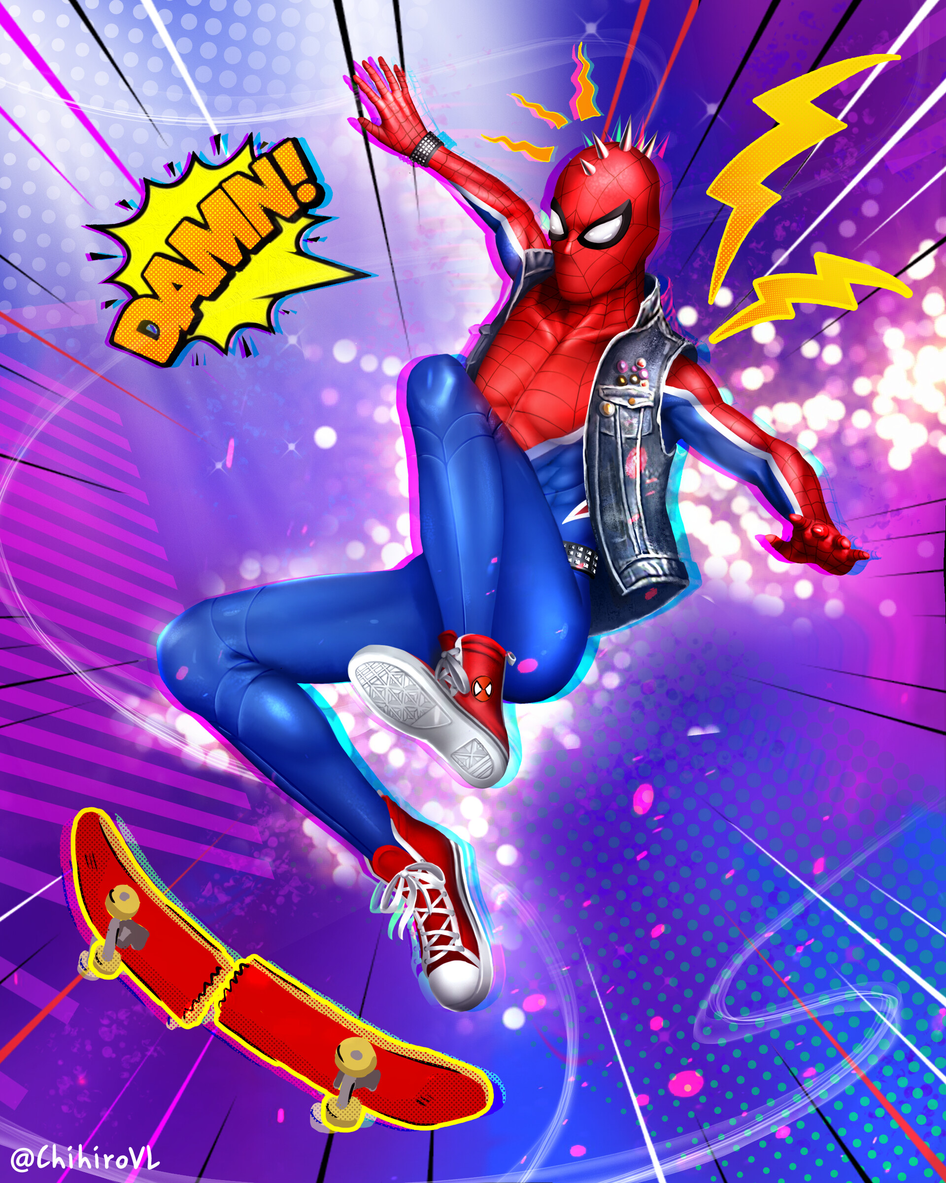 ArtStation - Spider punk