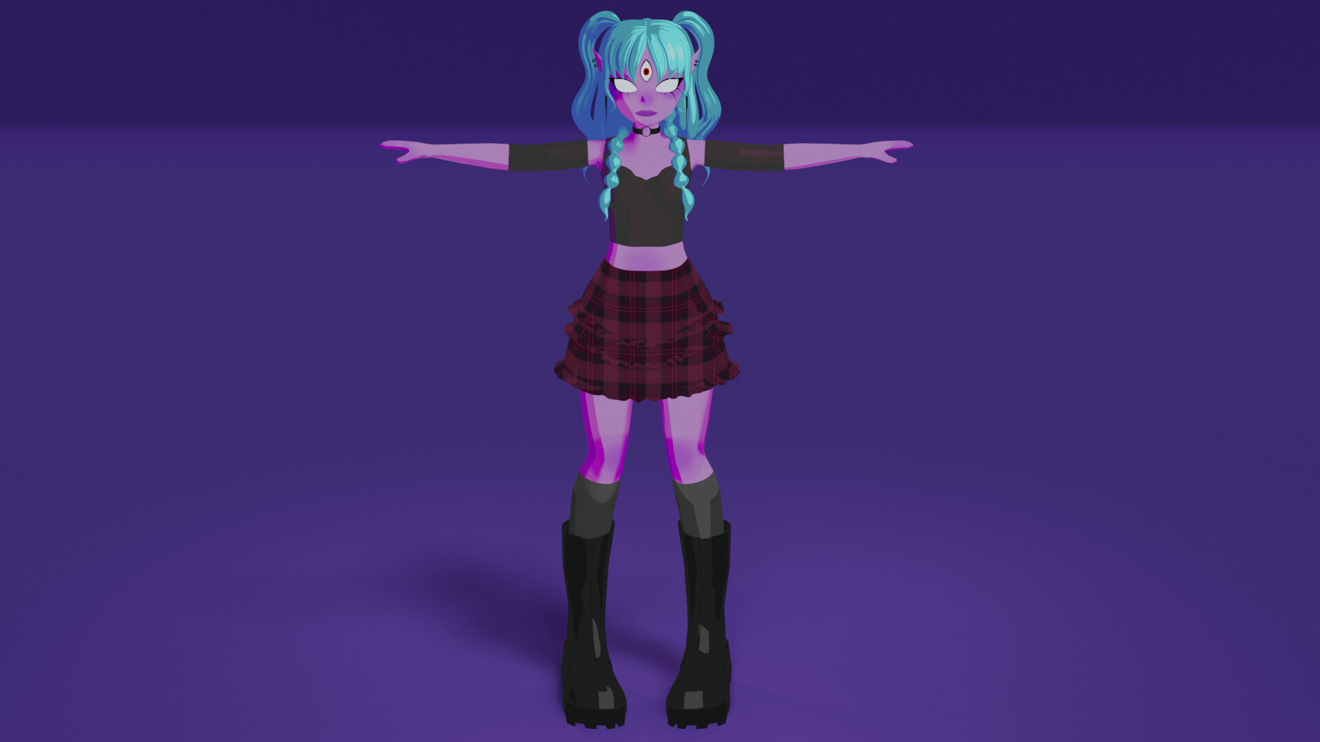 ArtStation - 3D Model Monster Girl #1