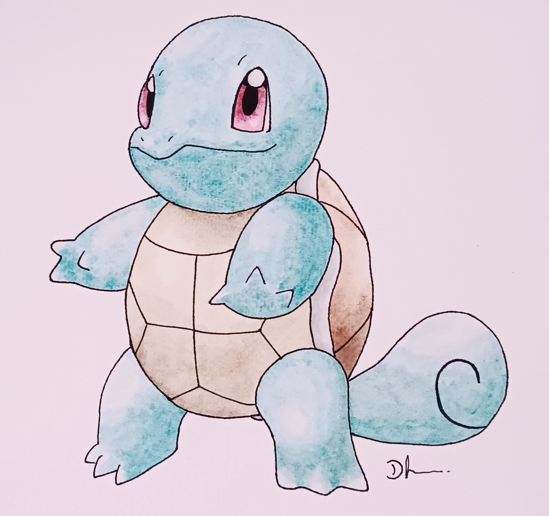 ArtStation - Watercolor Squirtle