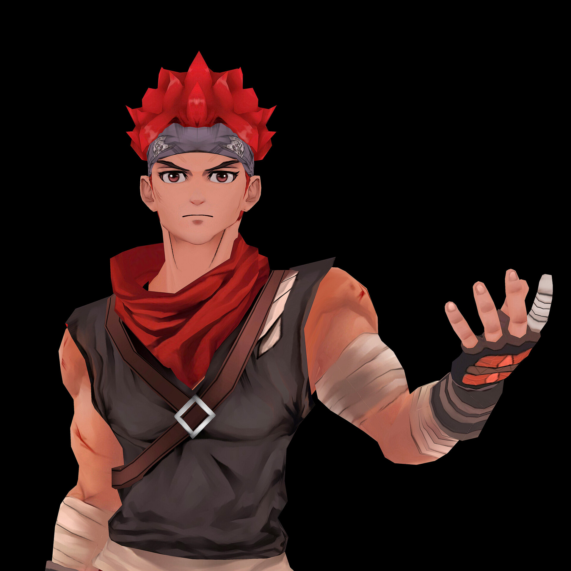 ArtStation - BTX Shooting Game Male Combatant Character