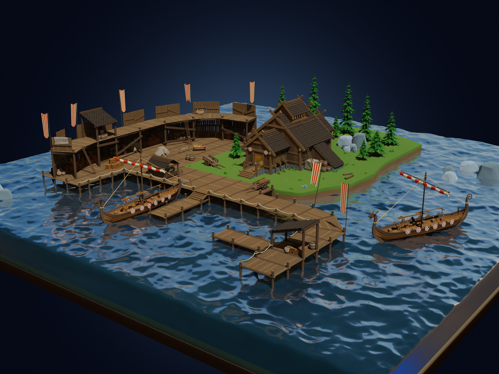 ArtStation - Vikings port