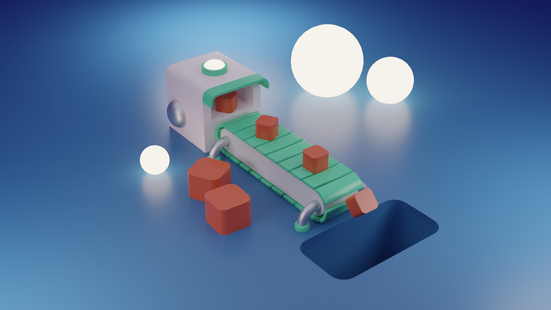 ArtStation - Mini Factory Lowpoly