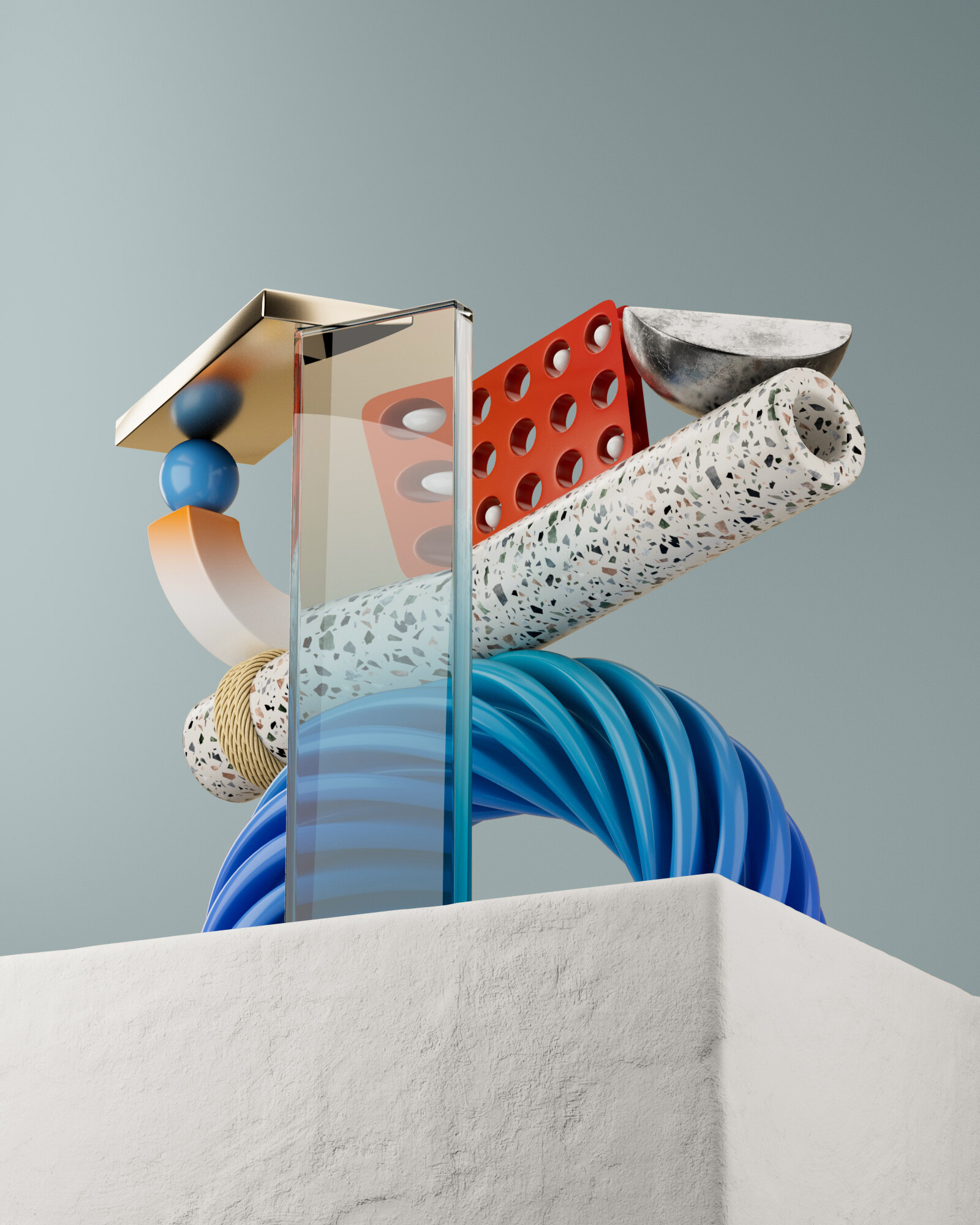 ArtStation - Conversation between shapes