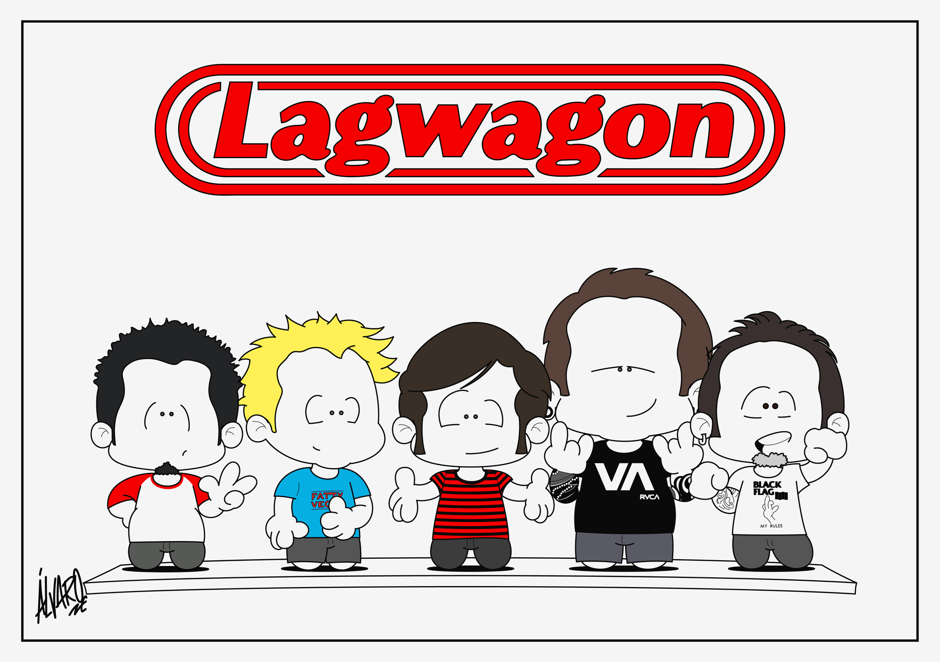 Lagwagon Album Covers