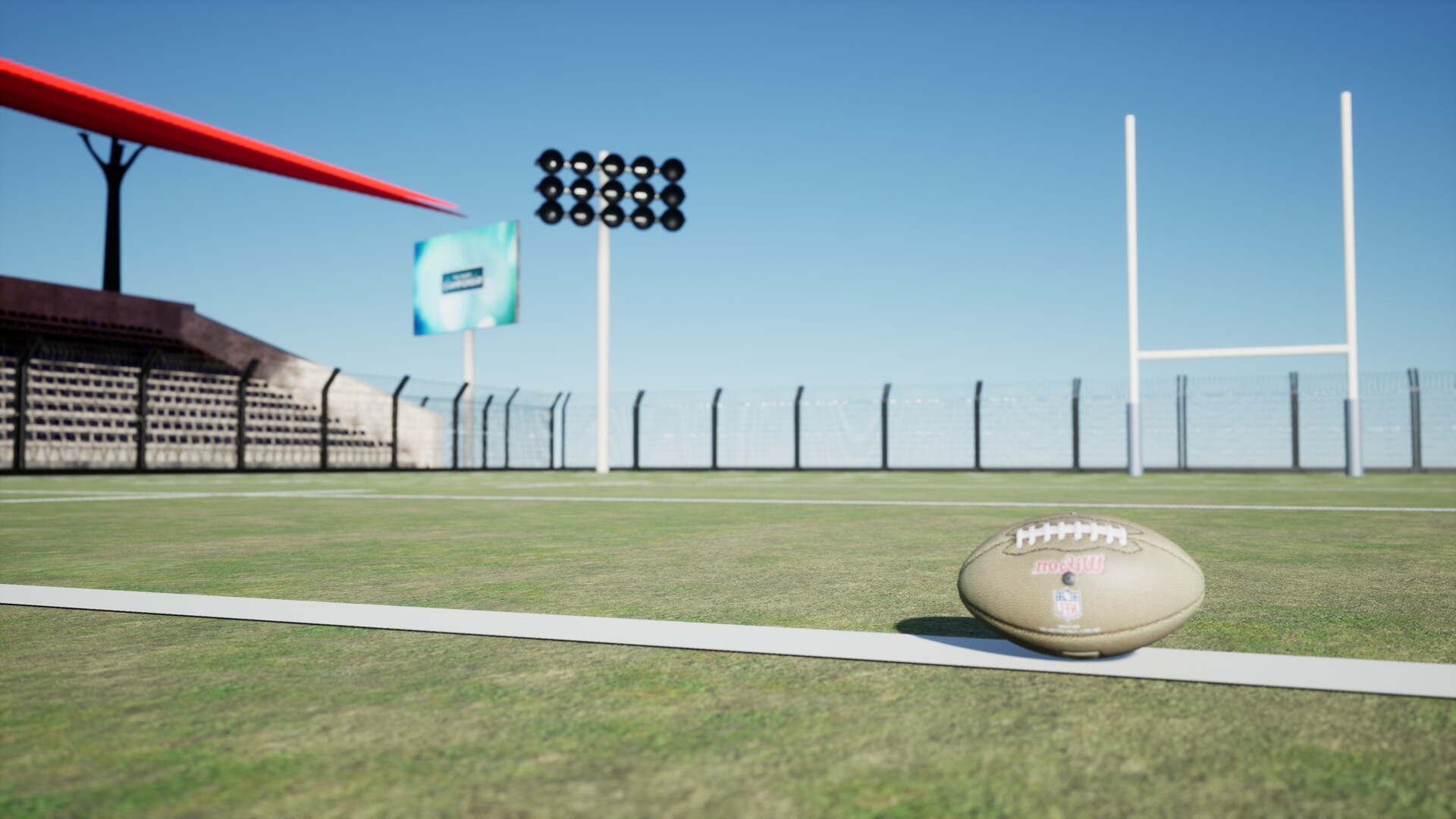 ArtStation - Unreal Rugby Stadium