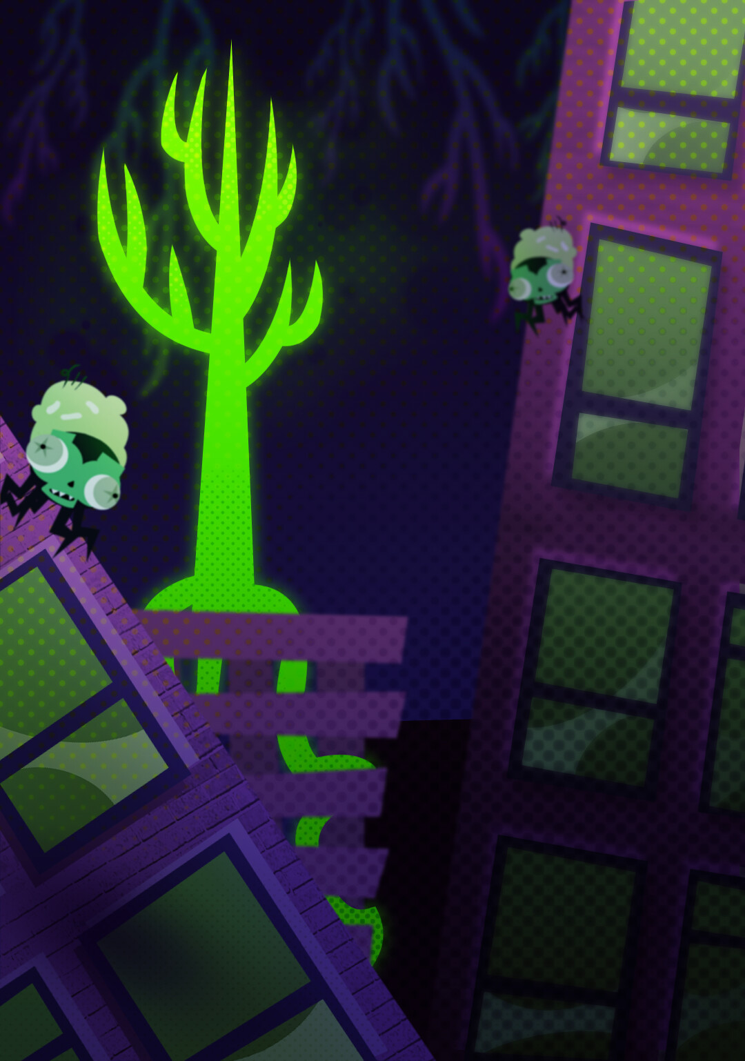 Leigh M. - CEREBRAL SURGE 💜💚 Cover Art