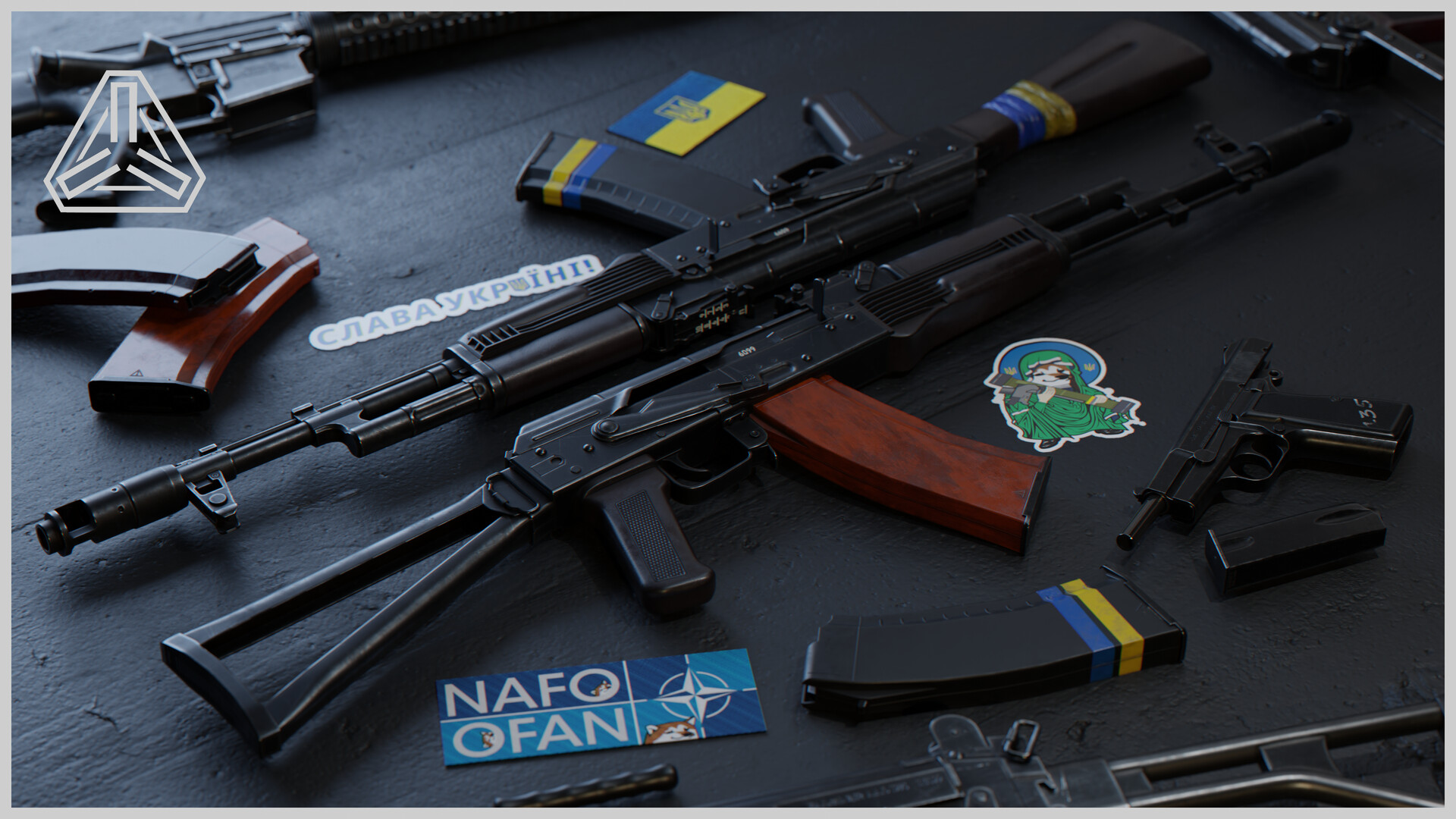 Nicholas Vertkas - Ukrainian AK-74M & AKS-74M
