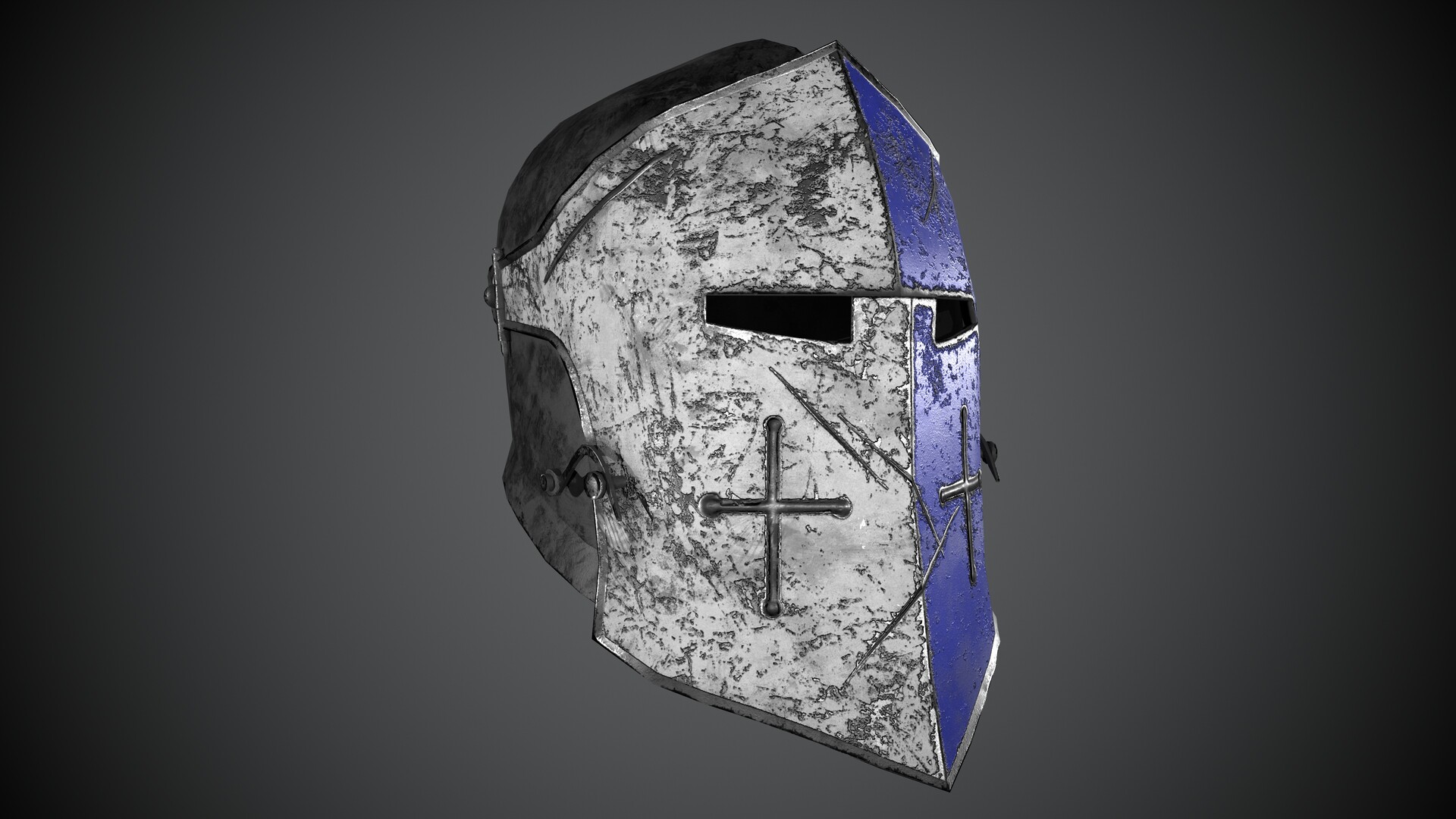 ArtStation - Knight helmet