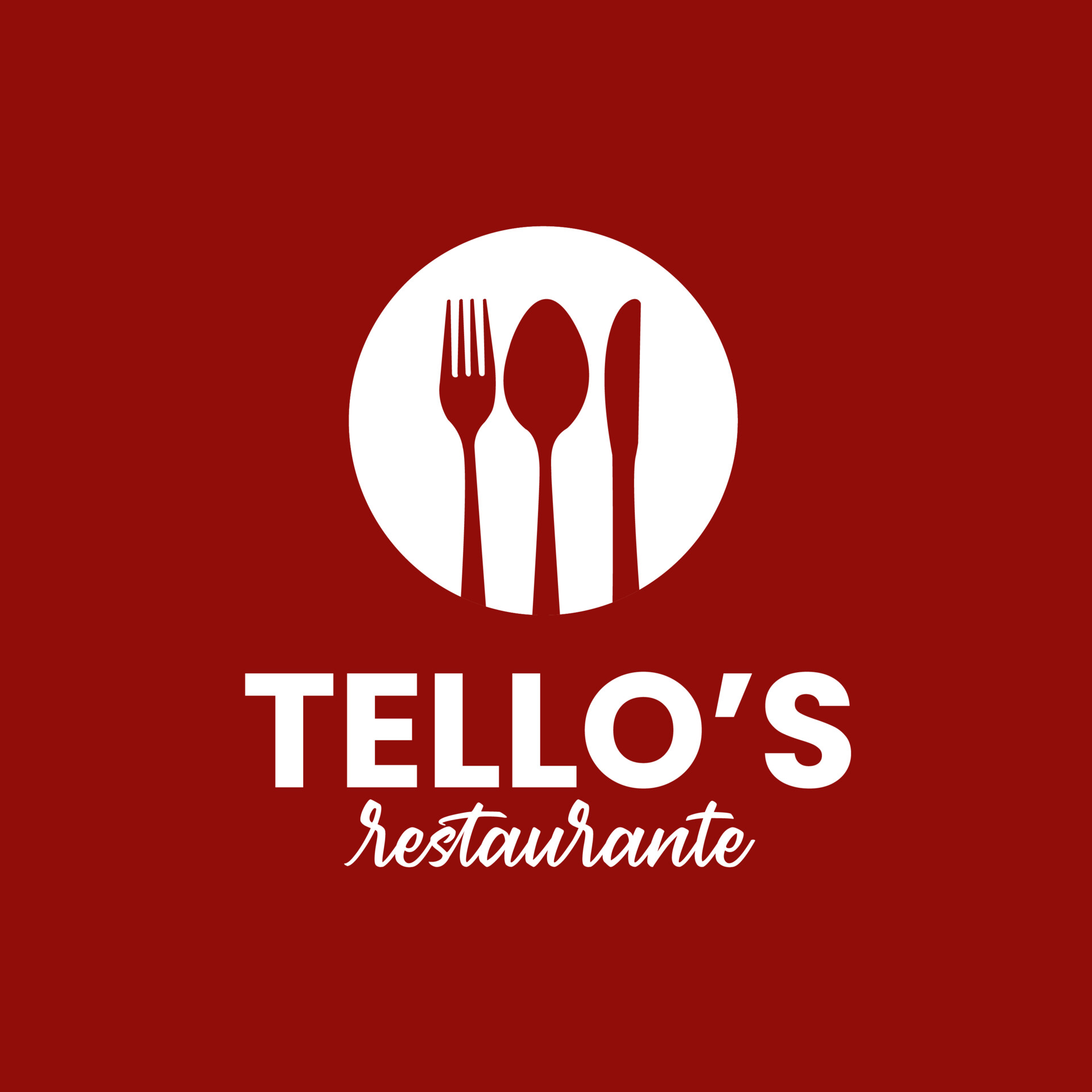 ArtStation - Tello's Restaurante logo