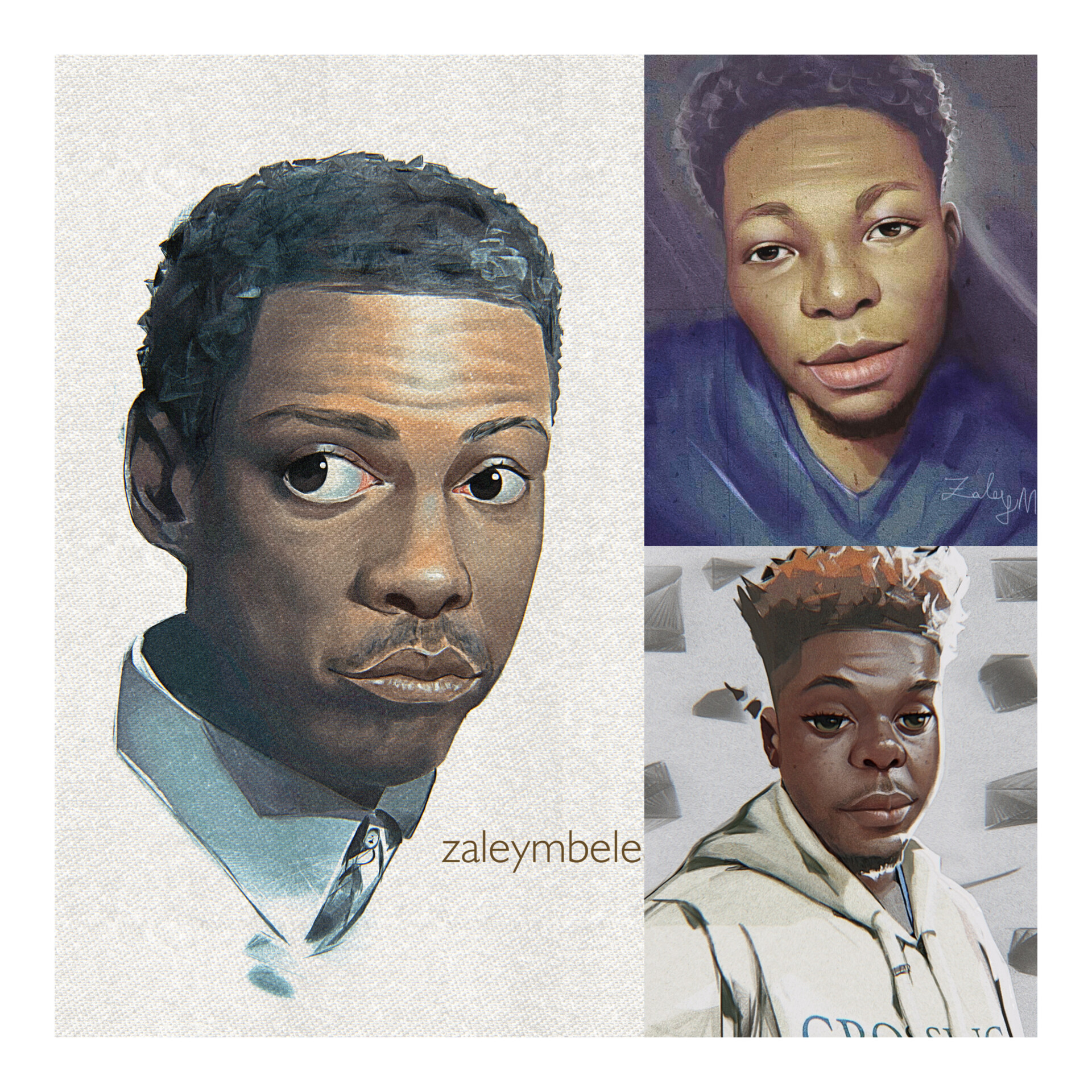 Zaley Mbele - protrait