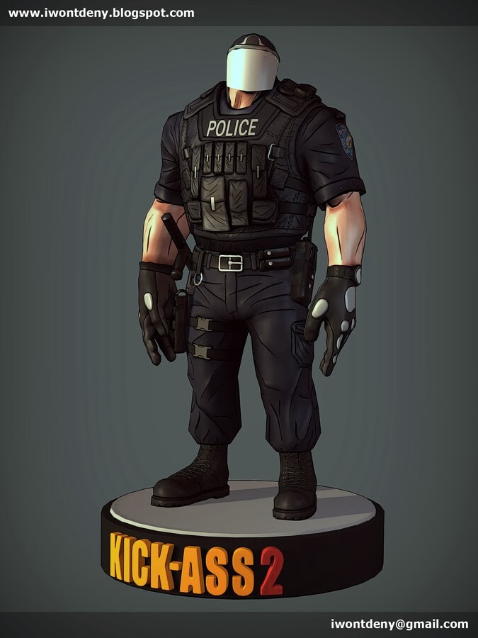 ArtStation - KickAss2 - PS2 game